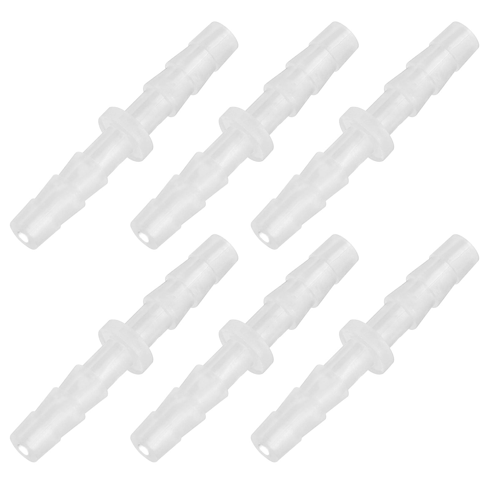 Uxcell 1/8" - 1/6" 6 Pcs Plastic Hose Barb Fittings, Reducer Tube ...