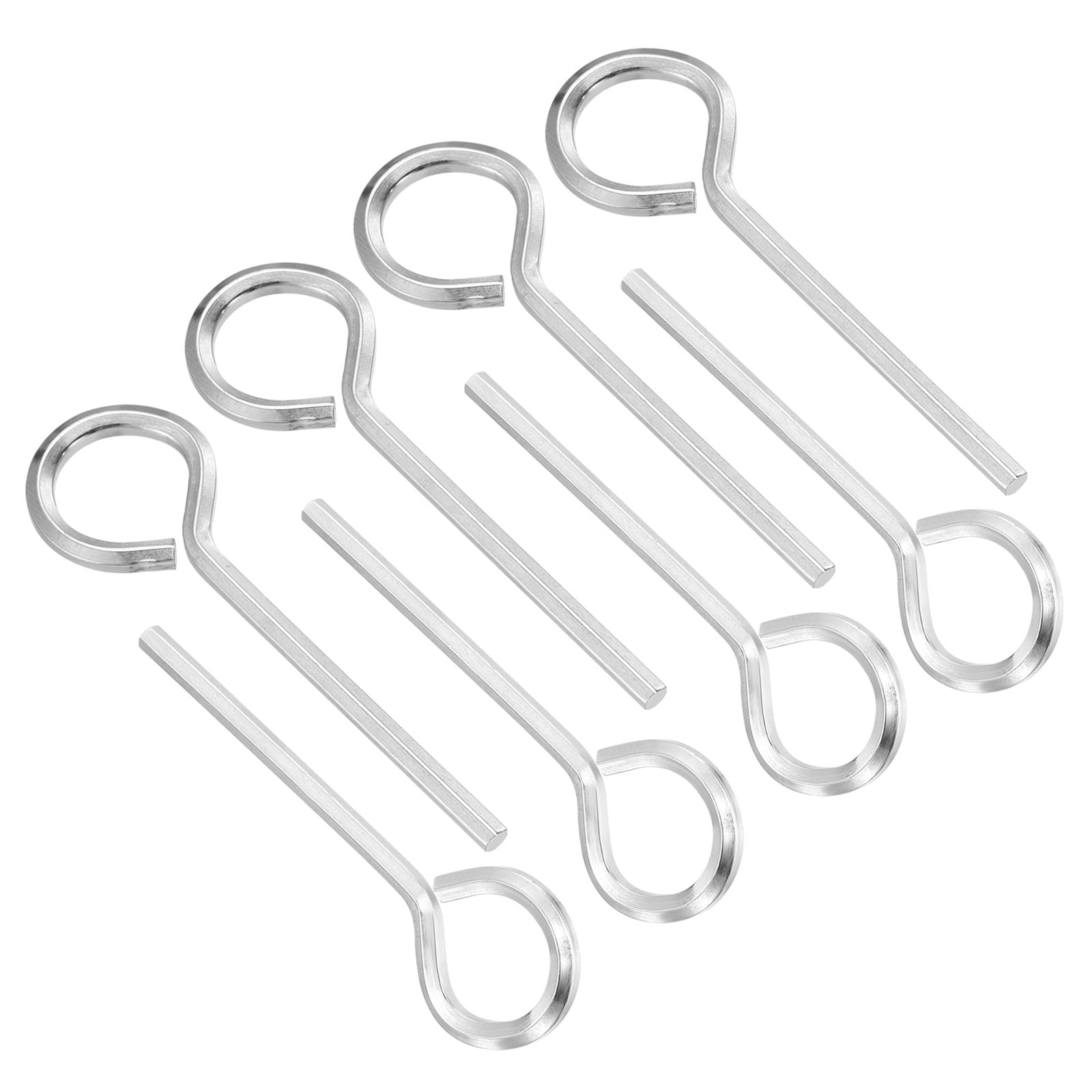 Uxcell 1/8 Inch Hex Key, 8 Pcs Hex Dogging Key Round Standard Hexagon ...