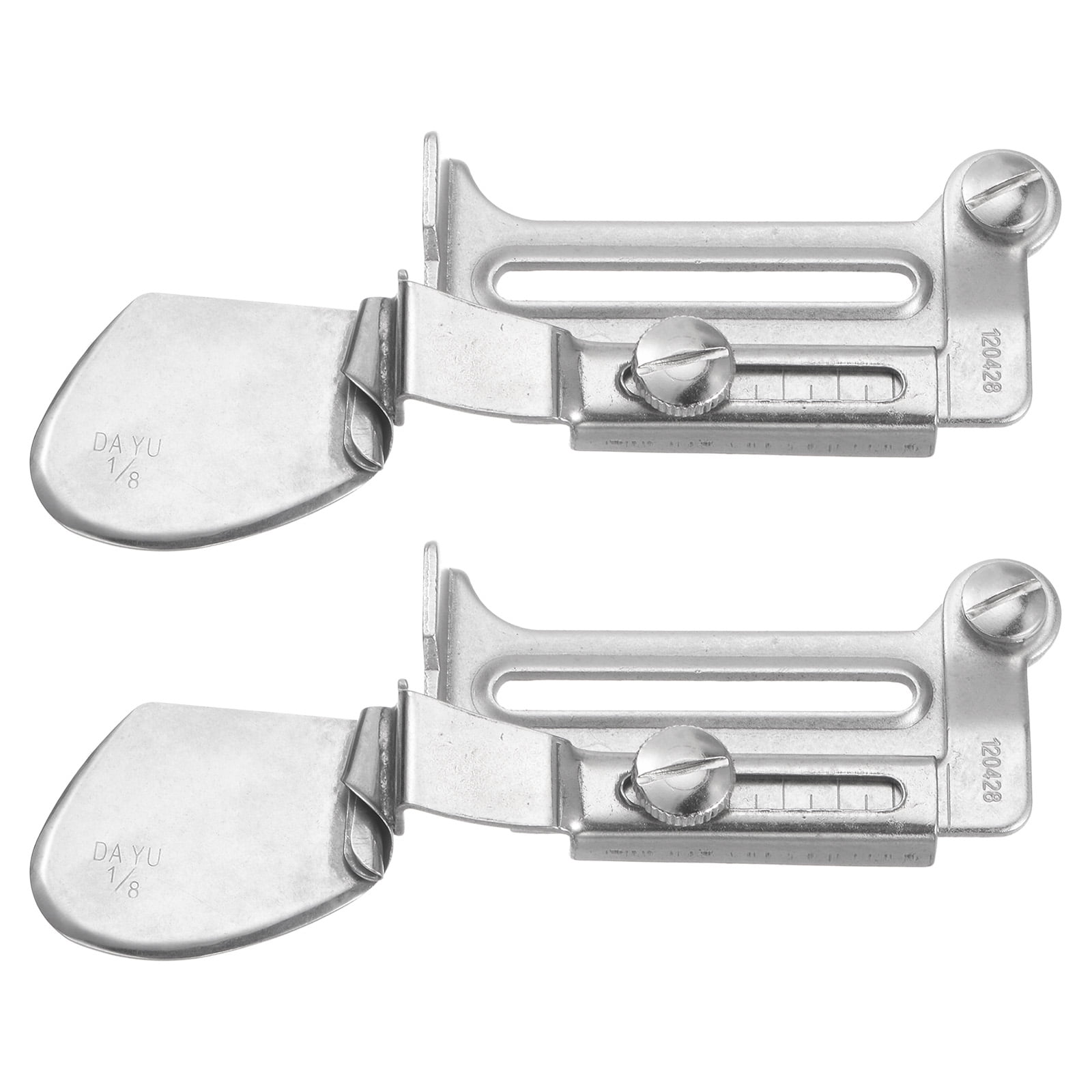 Uxcell 1/8" Outlet Sewing Binder, Flat Seamer Folder Adjustable Rolled ...