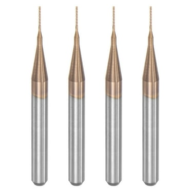 TEMO 10 pc High Speed Steel Hss Titanium Coated Router Bits Set 1/8 ...