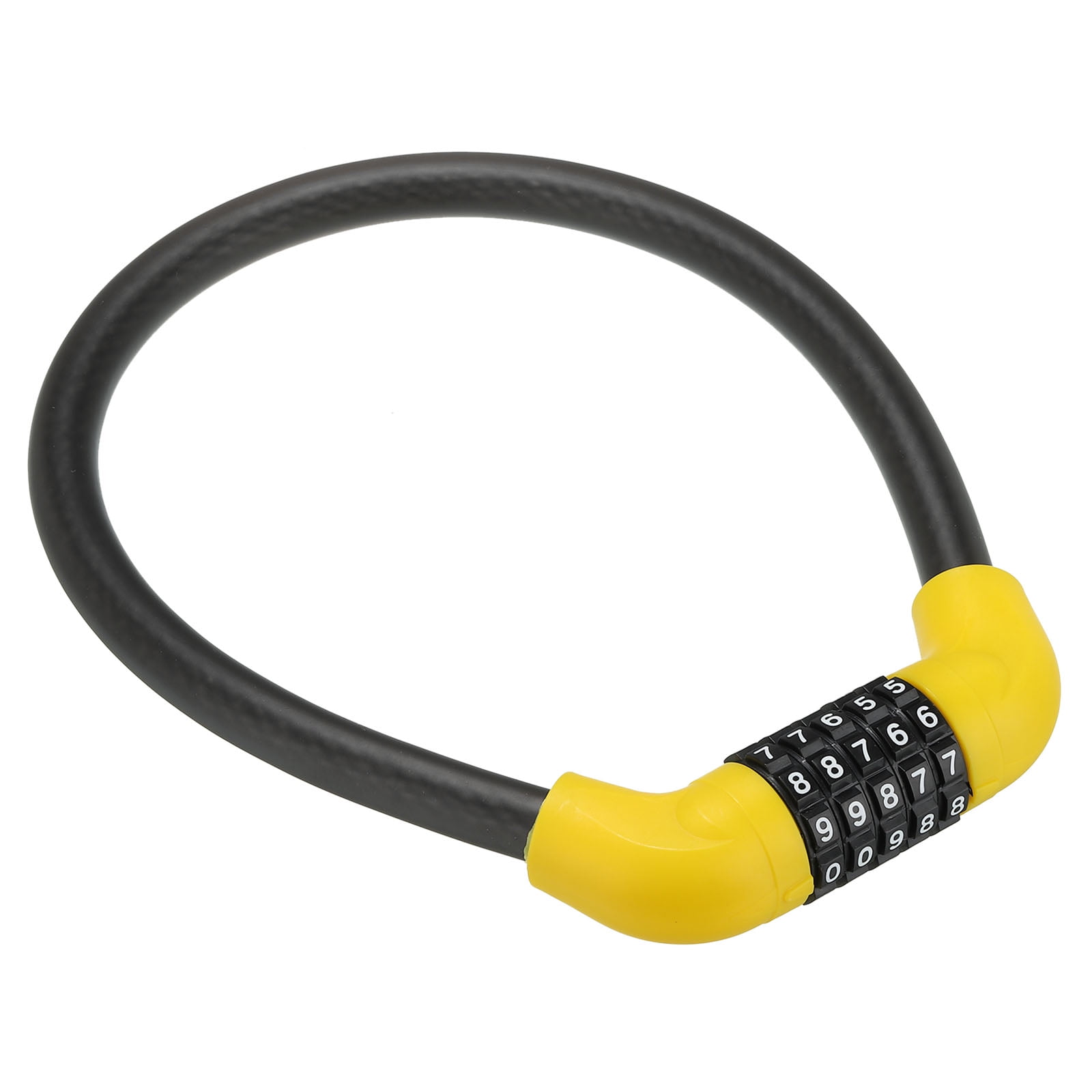 Uxcell 1.87 Feet Combination Bicycle Lock, 5 Digit Extended Portable ...