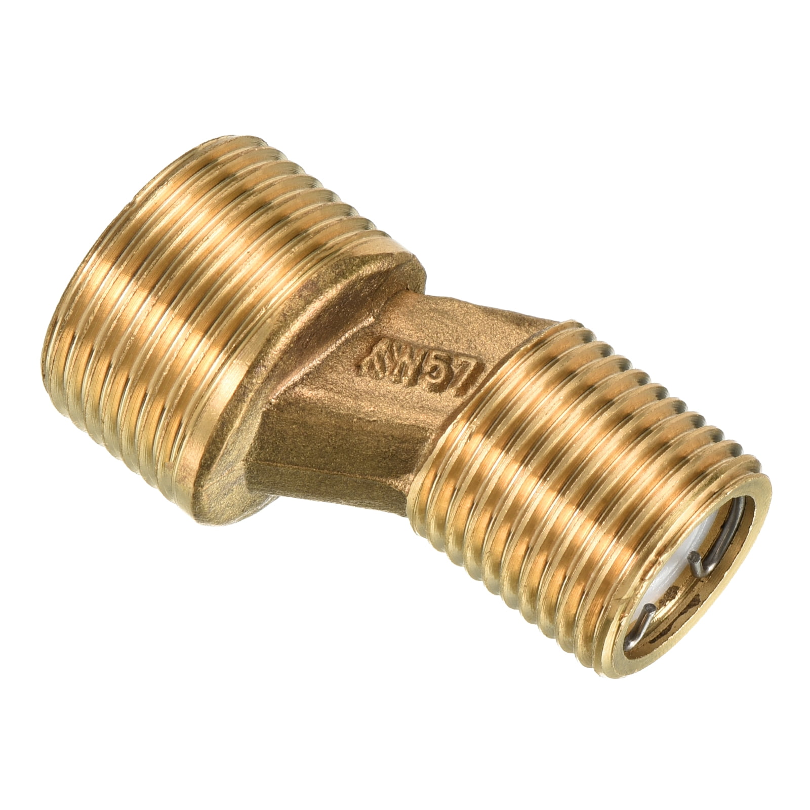 Uxcell 1.89'' G1/2 to G3/4 Bathtub Faucet Adapter with Sealing Ring ...