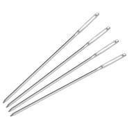 Uxcell 50Pcs Beading Needles Fine Thin Long Straight Sewing Embroidery ...
