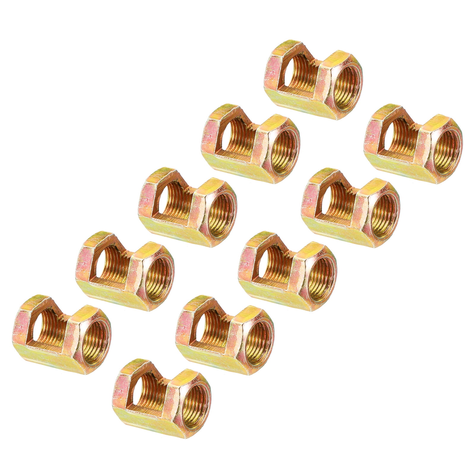 Uxcell 1/8IP Hex Coupling Nut Female Connector 20mm Hexagonal Sleeve ...