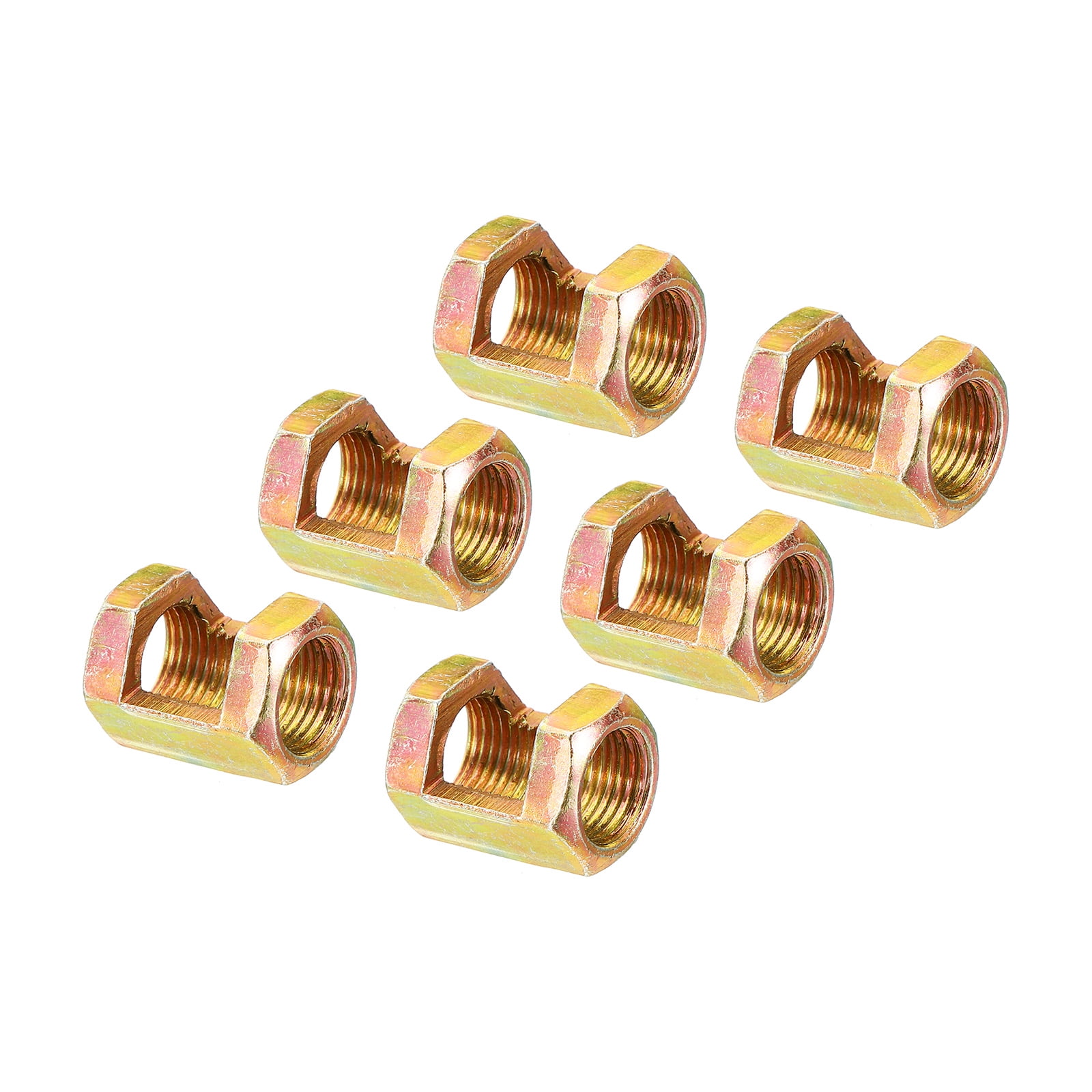 Uxcell 1/8IP Hex Coupling Nut Female Thread Connector 20mm Hexagonal ...