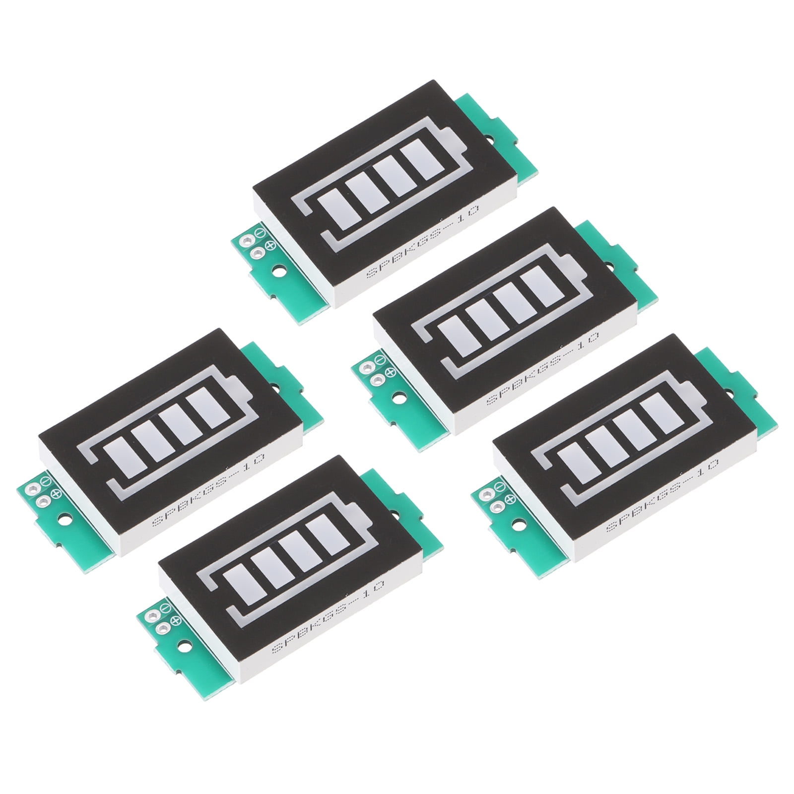 Uxcell 1-8s Lithium Battery Power Meter Display Module Green Colors ...