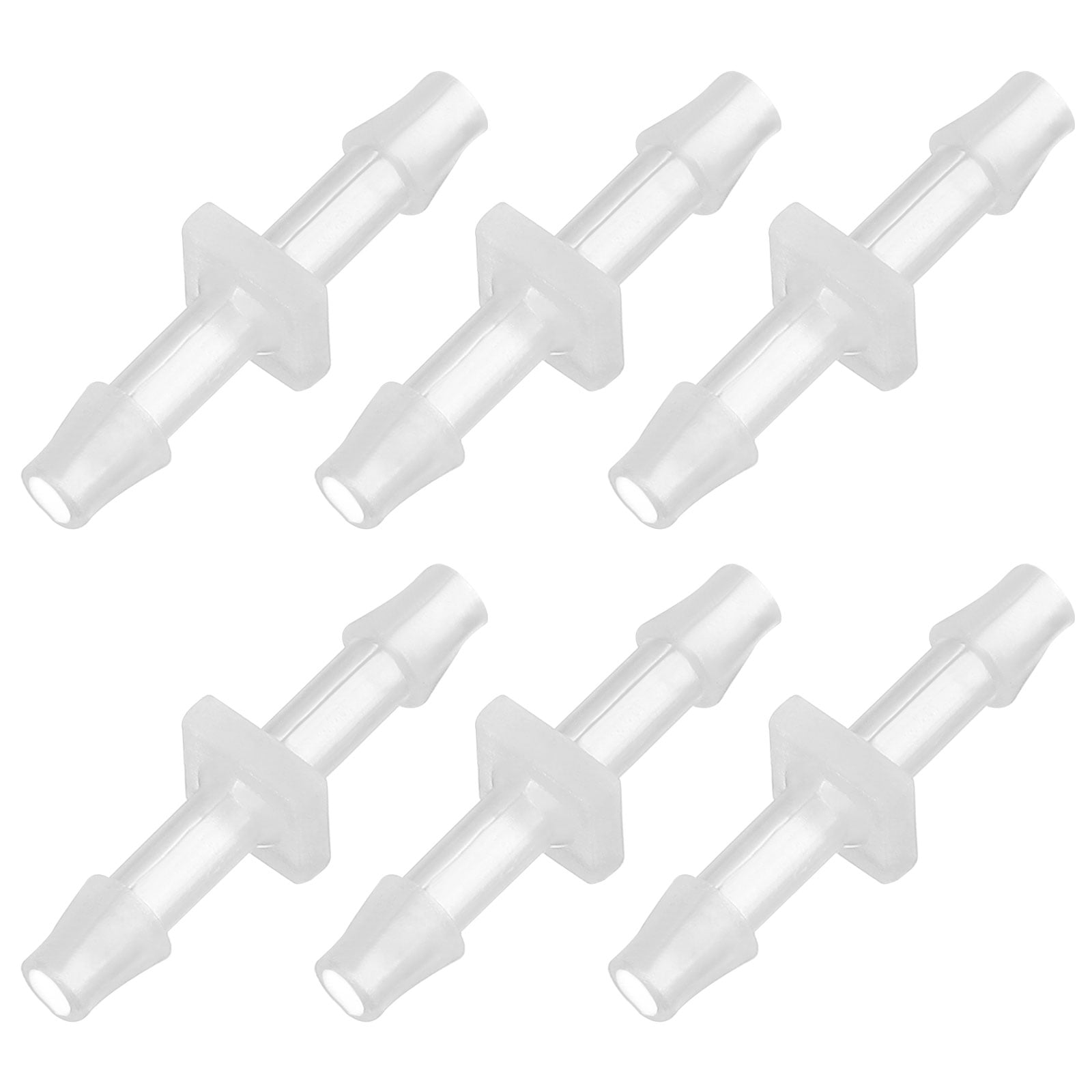 Uxcell 1/9" - 1/6" 6 Pcs Plastic Hose Barb Fittings, Reducer Tube ...