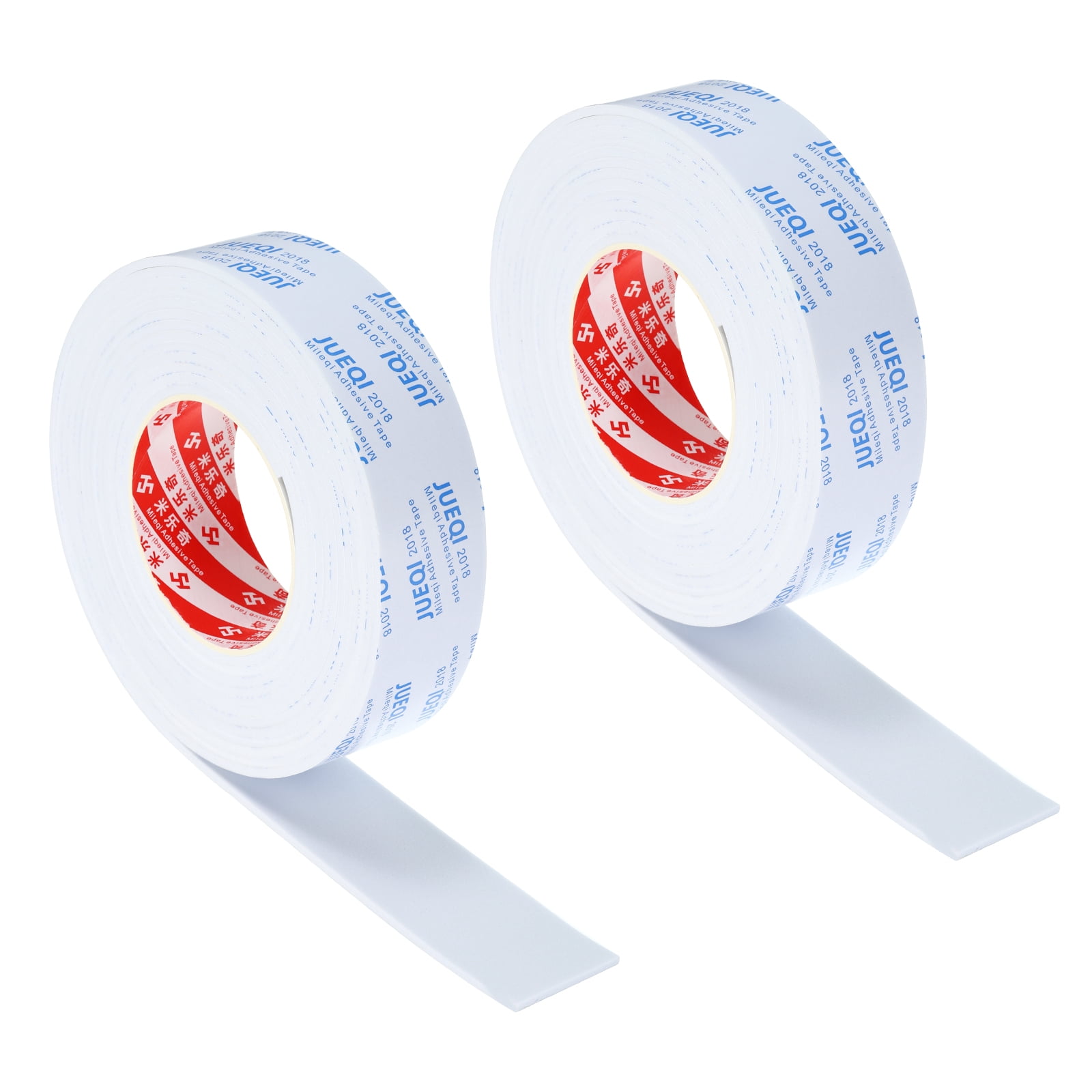 Uxcell 1-9/16"W x 1/8"T x 16.4Ft EVA Single Sided Foam Tape, White 2Pcs ...
