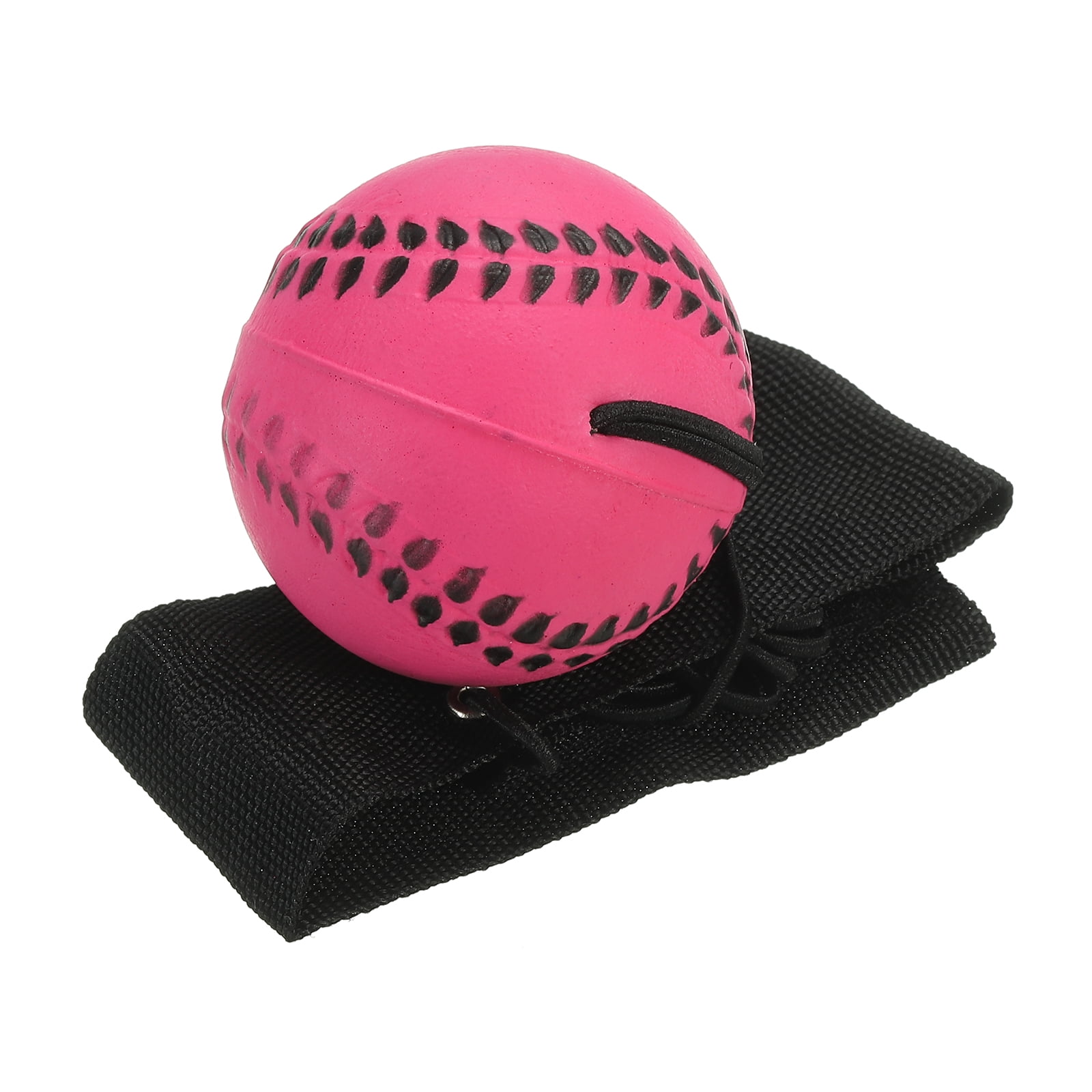 Uxcell 1.9 Inch Sports Wrist Ball, Baseball Rubber Wrist Return Ball ...