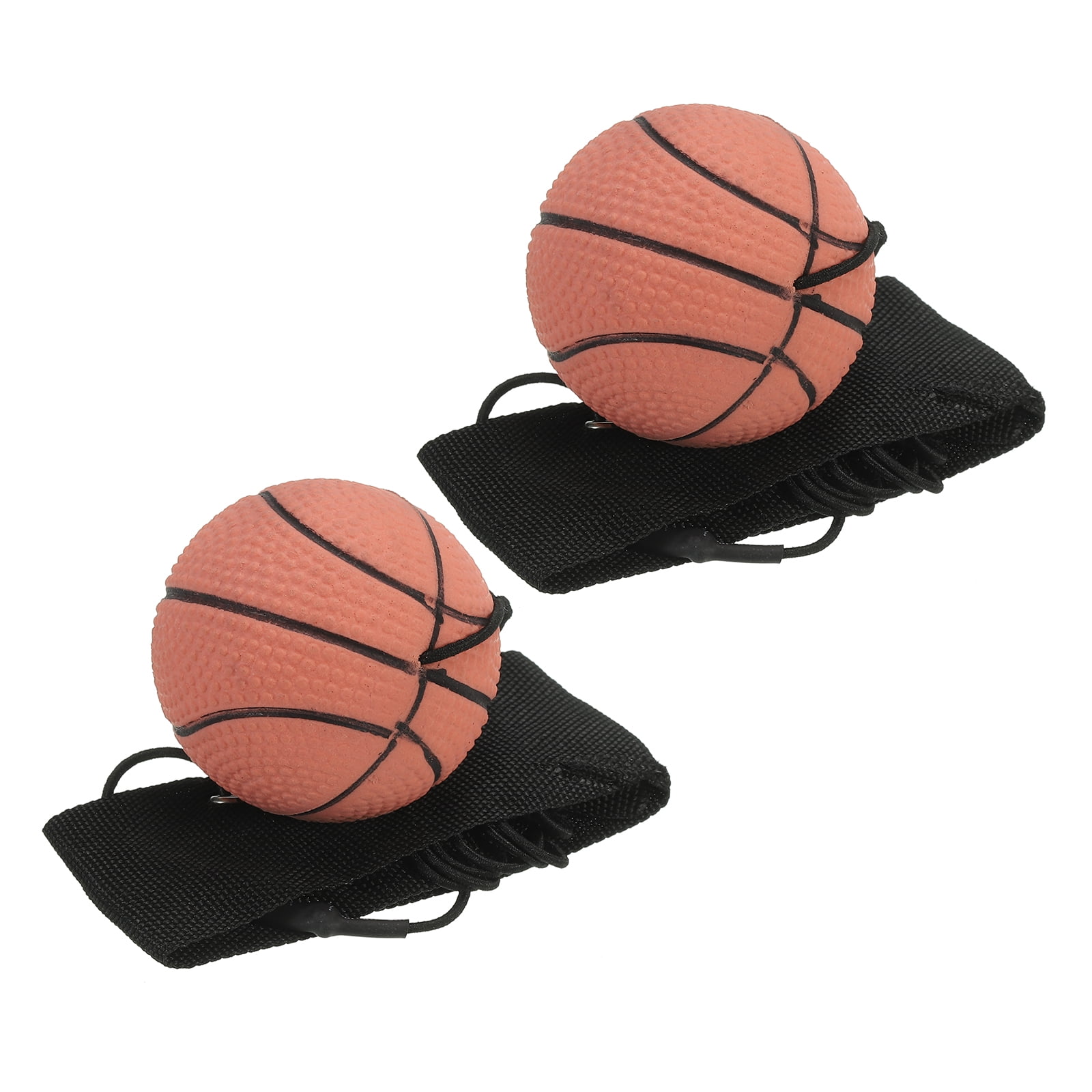 Uxcell 1.9 Inch Sports Wrist Ball, Basketball Rubber Wrist Return Ball ...