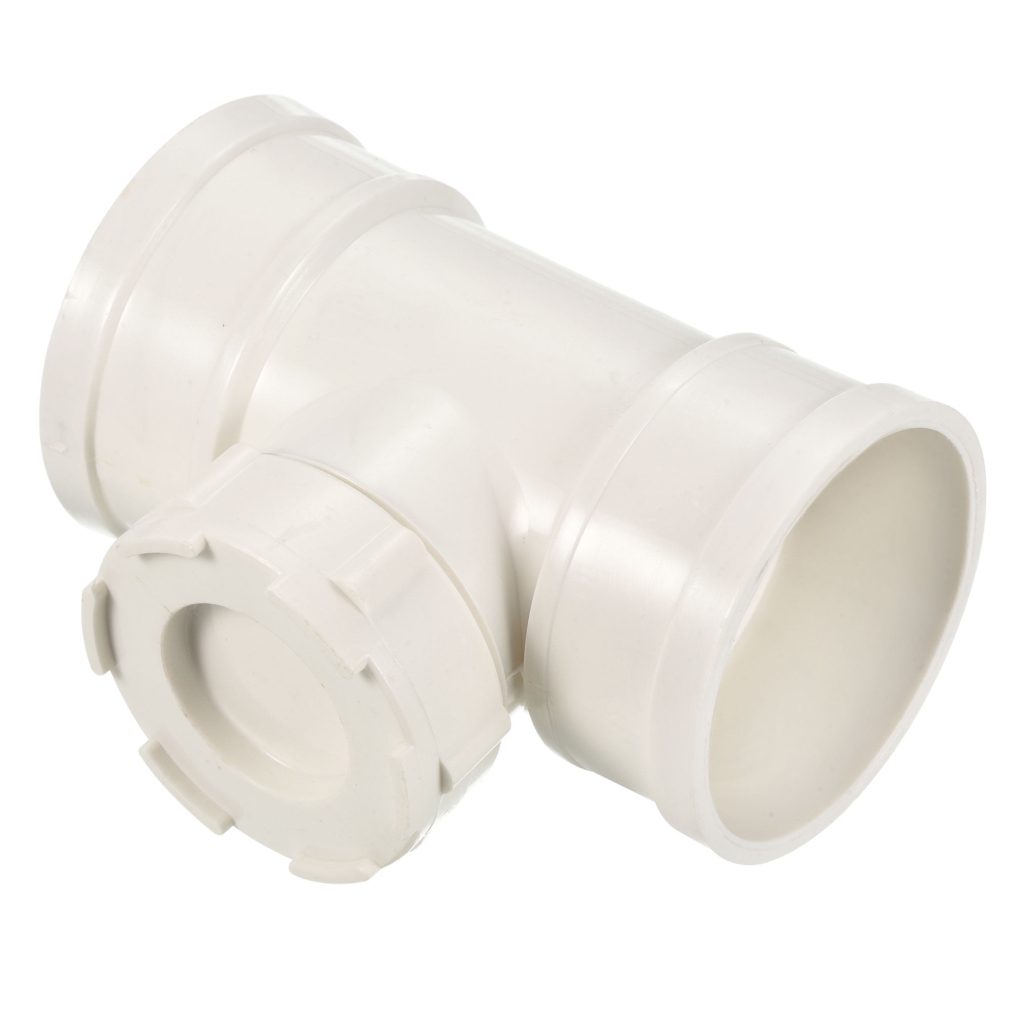 Uxcell 1.95inch Pipe Fitting, 1pack Splitter Duct 3 ways with caps Hose ...