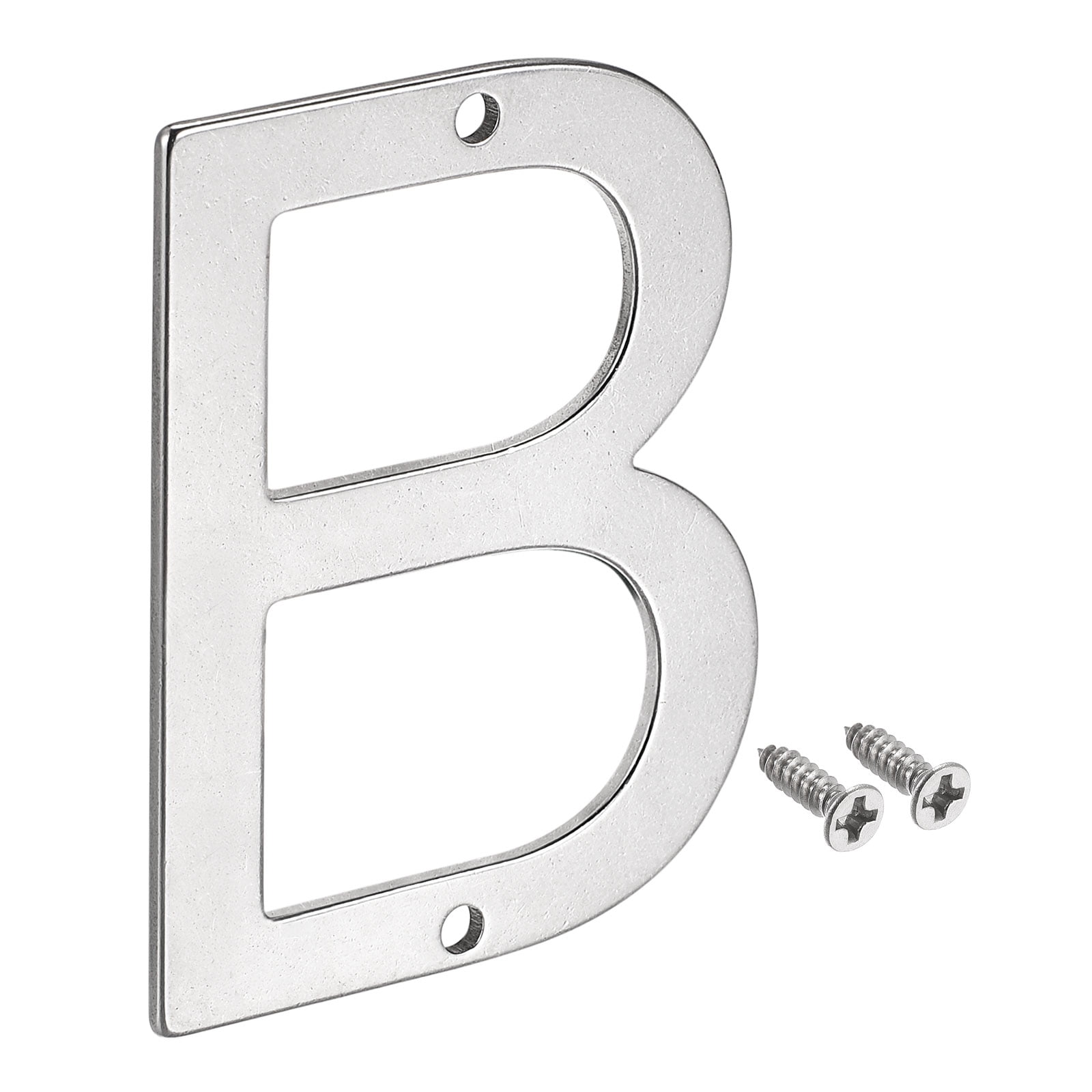 Uxcell 1.97 Inch Stainless Steel House Letter B for Mailbox Hotel ...