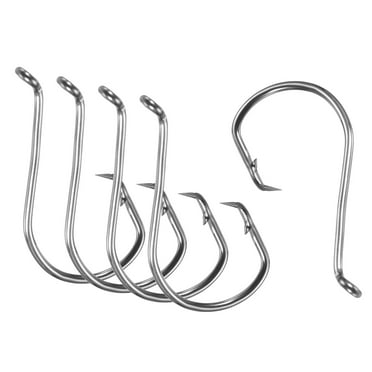 Uxcell 1.5x6x9mm Fishing Rings, 25 Pack 304 Stainless Steel Solid Ring ...