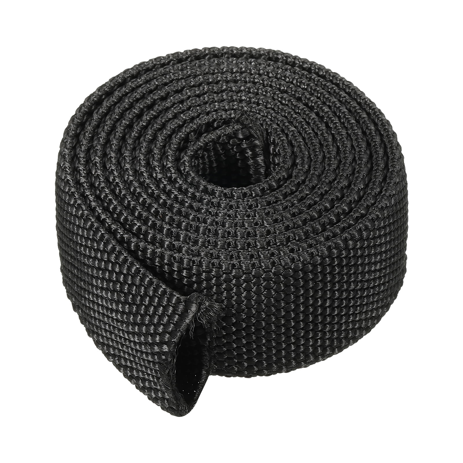 Uxcell 1" Dia 3.3FT Nylon Protective Hose Sleeve, Cable Cover Sheath ...