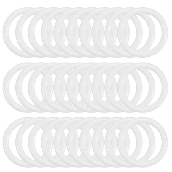 Plastic Rings and Craft Findings for Arts and Sewing Projects