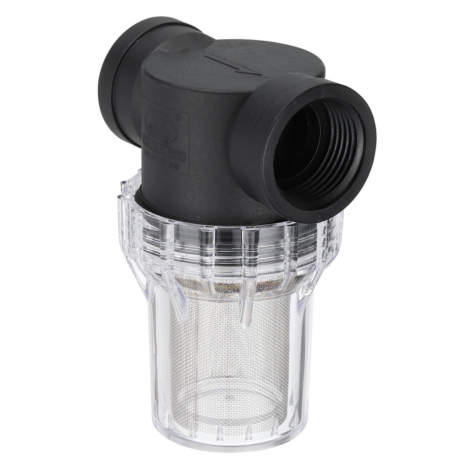 Uxcell 1 inch Female In-Line Strainer with 40 Mesh Stainless Steel ...