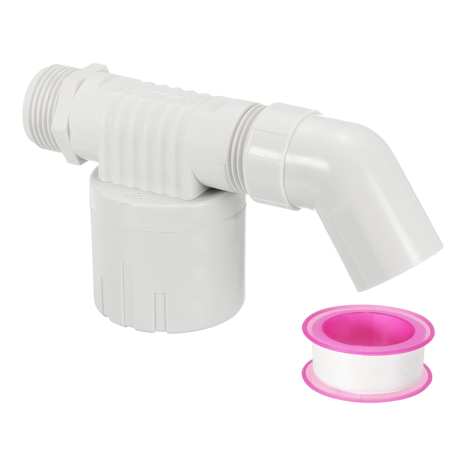 Uxcell 1 Inch Float Valve, Plastic Side Inlet Water Automatic Water ...