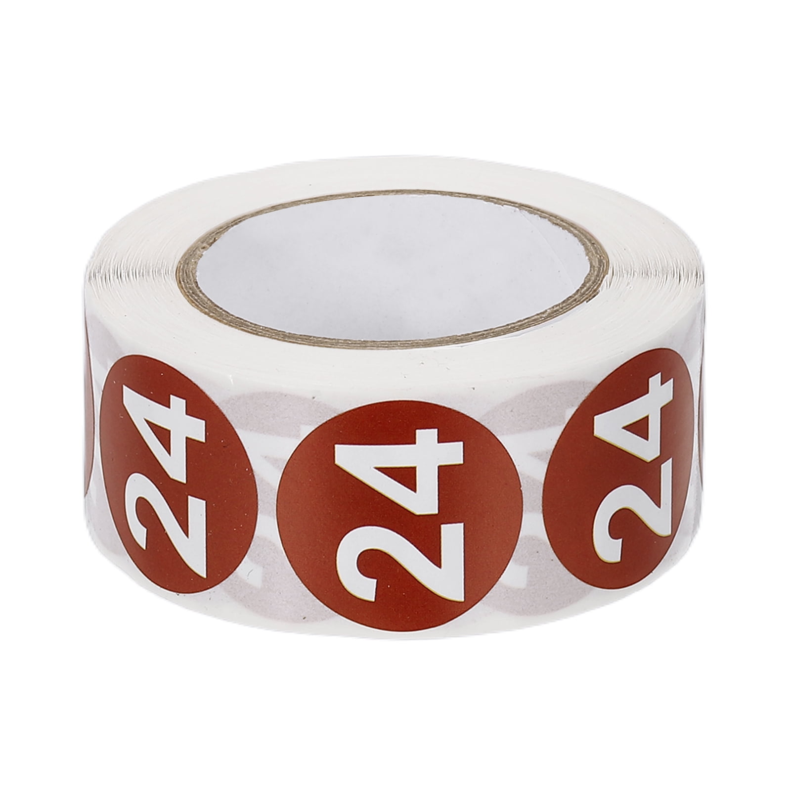 Uxcell 1 Inch Number 10 Stickers, 500 Labels Circle Dot Stickers ...