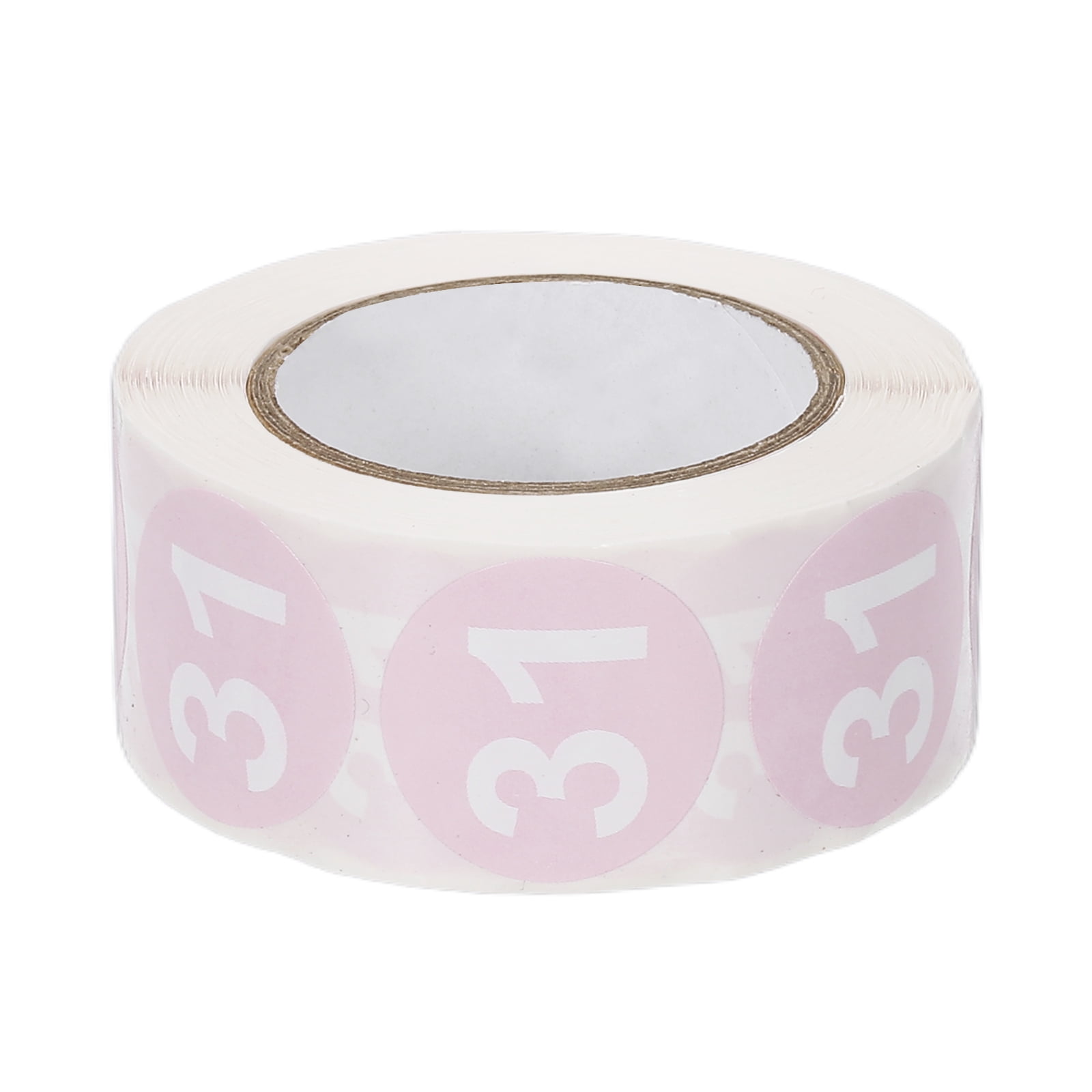 Uxcell 1 Inch Number 2 Stickers, 500 Labels Circle Dot Stickers ...