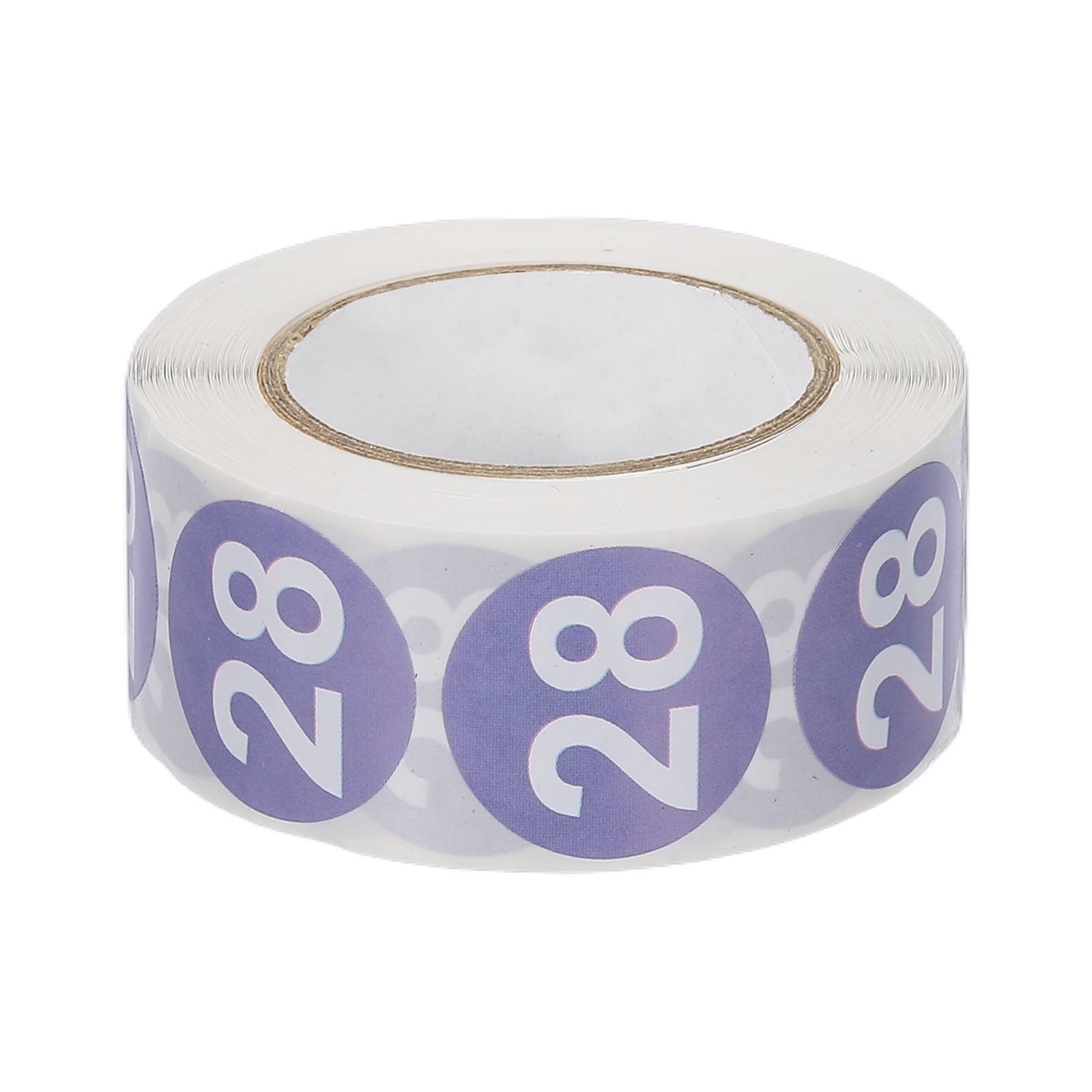 Uxcell 1 Inch Number 3 Stickers, 500 Labels Circle Dot Stickers ...