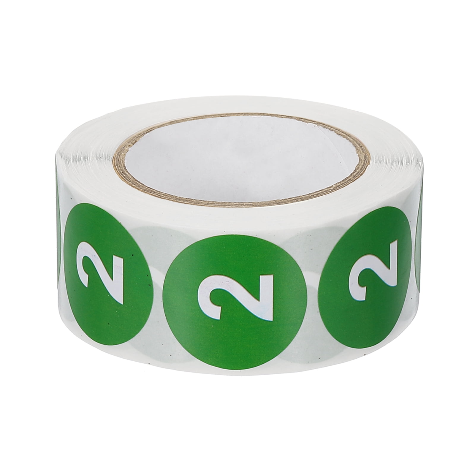 Uxcell 1 Inch Number 31 Stickers, 500 Labels Circle Dot Stickers ...