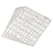 Uxcell 6x2" Push Pull Door Sign, 1 Pairs Acrylic Self-Adhesive Back ...