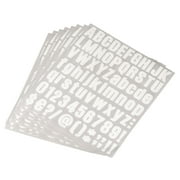 1 Inch Number Stickers
