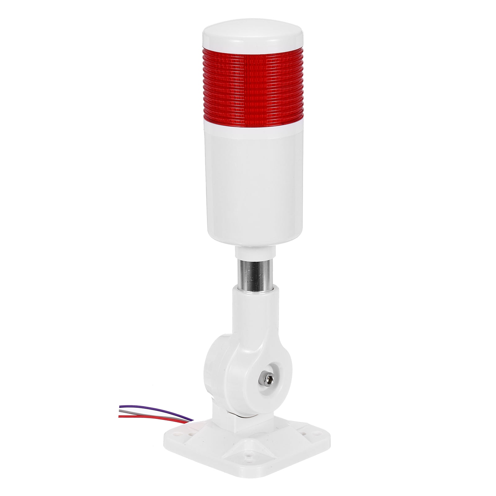 Uxcell 1-Layer LED Signal Warning Light Tower with Buzzer, 12-24V 10A ...