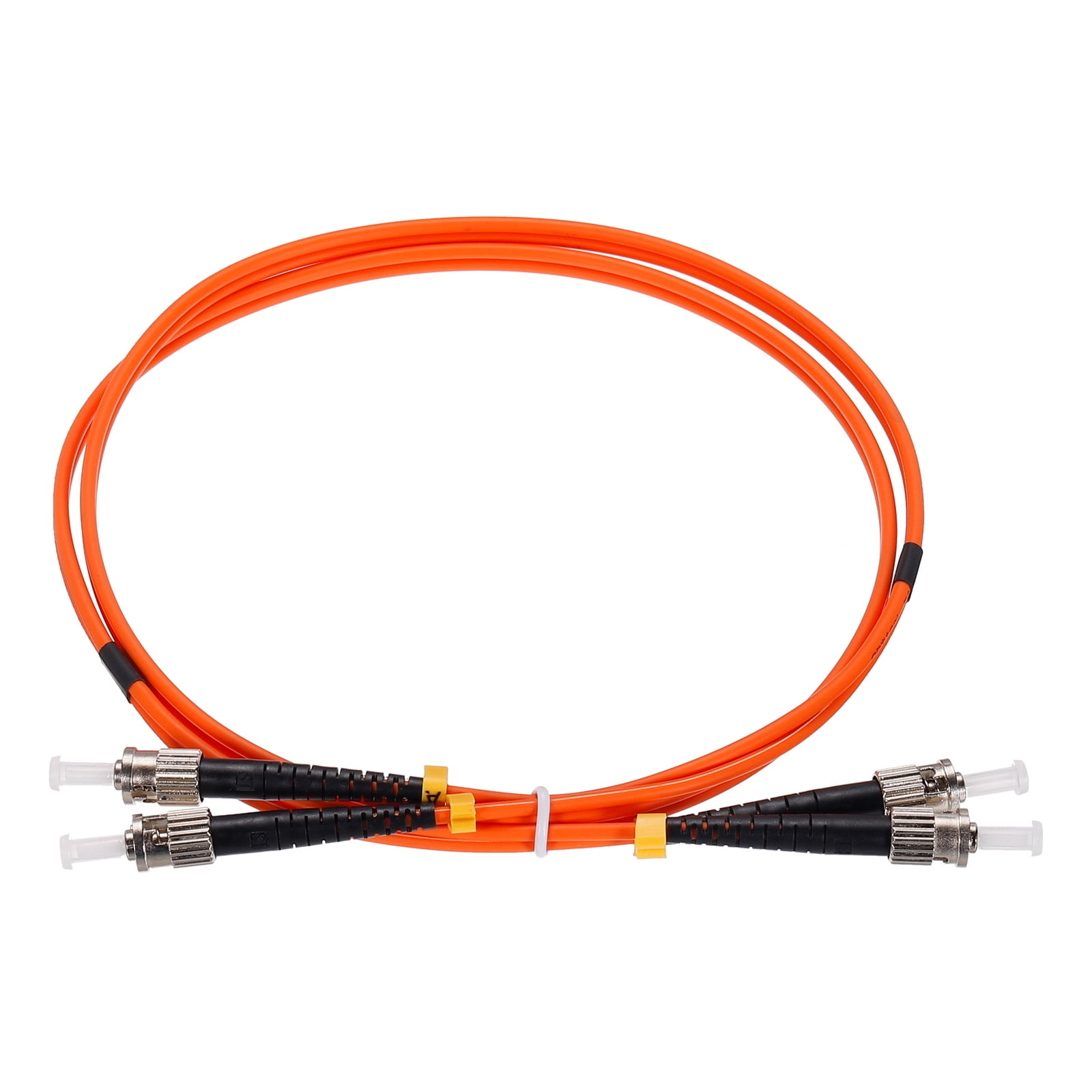 Uxcell 1 Meter 3.2Ft Fiber Patch Cable Multimode Duplex ST-ST OM1 LSZH ...