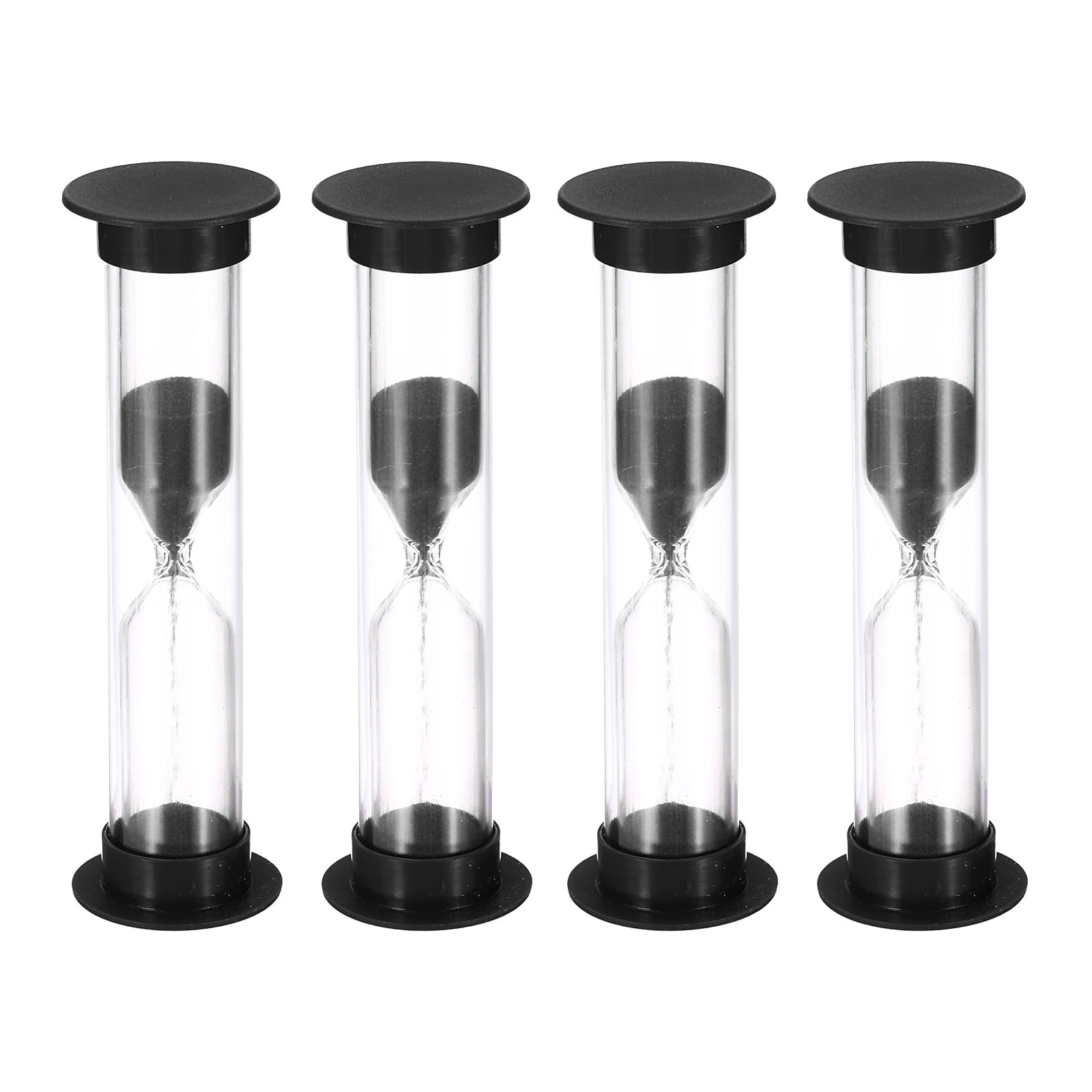 Uxcell 4 Pack 1 Minute Sand Timer Small Sandy Clock Count Down Sand Glass In Cooking Exercise 2. ...