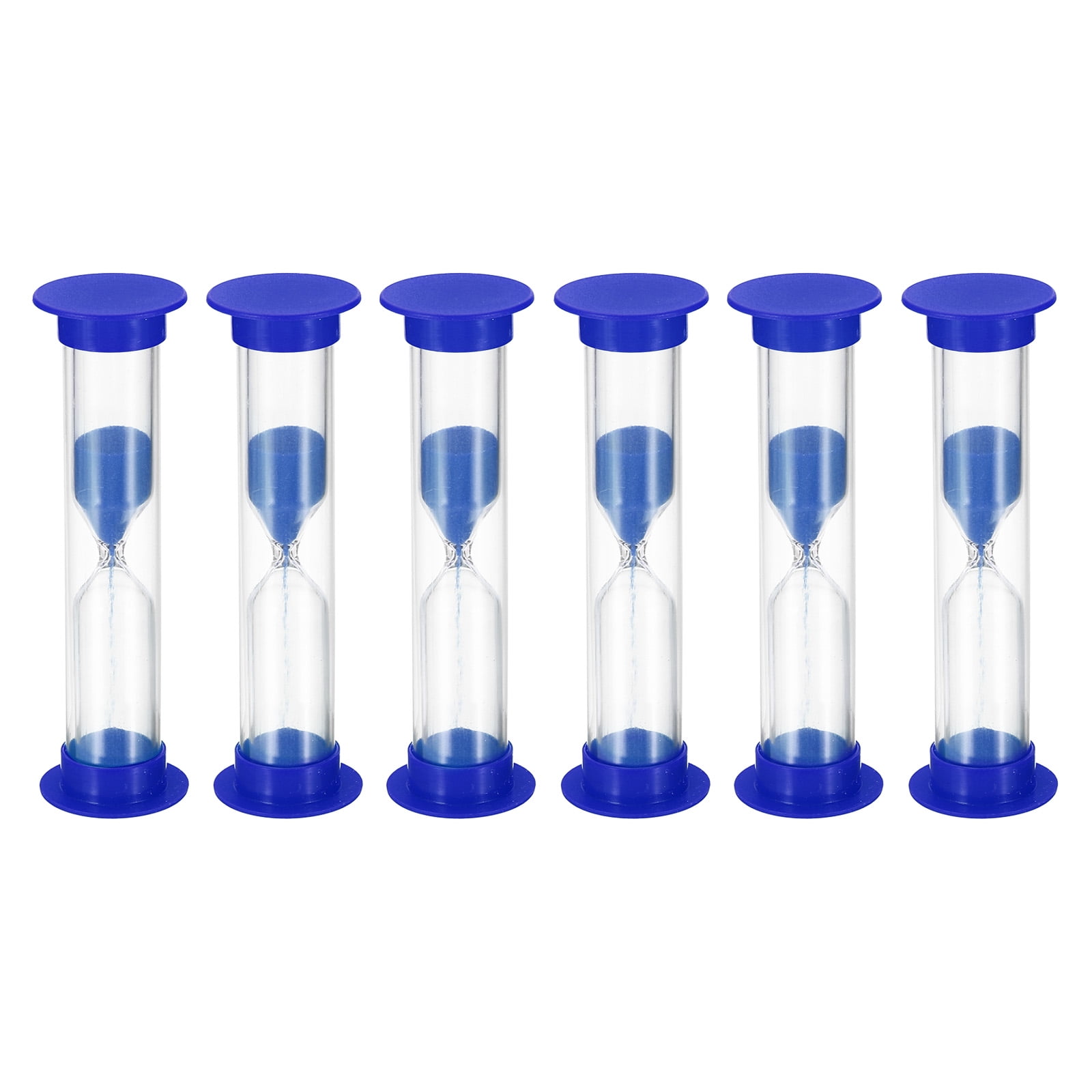 Uxcell 1 Minute Sand Timer, 6pack Small Sandy Clock, Count Down Sand ...