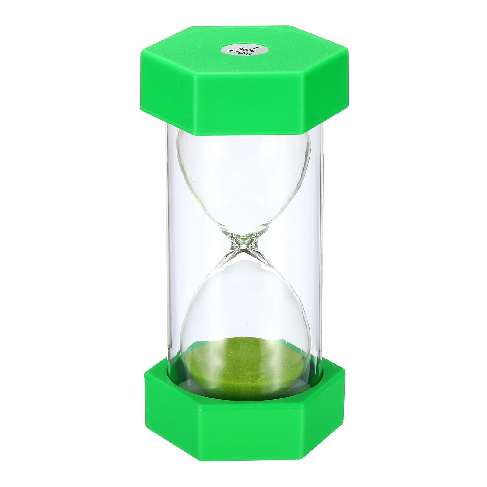 Uxcell 1 Minute Sand Timer, Hexagon Small Sandy Clock, Count Down Sand ...