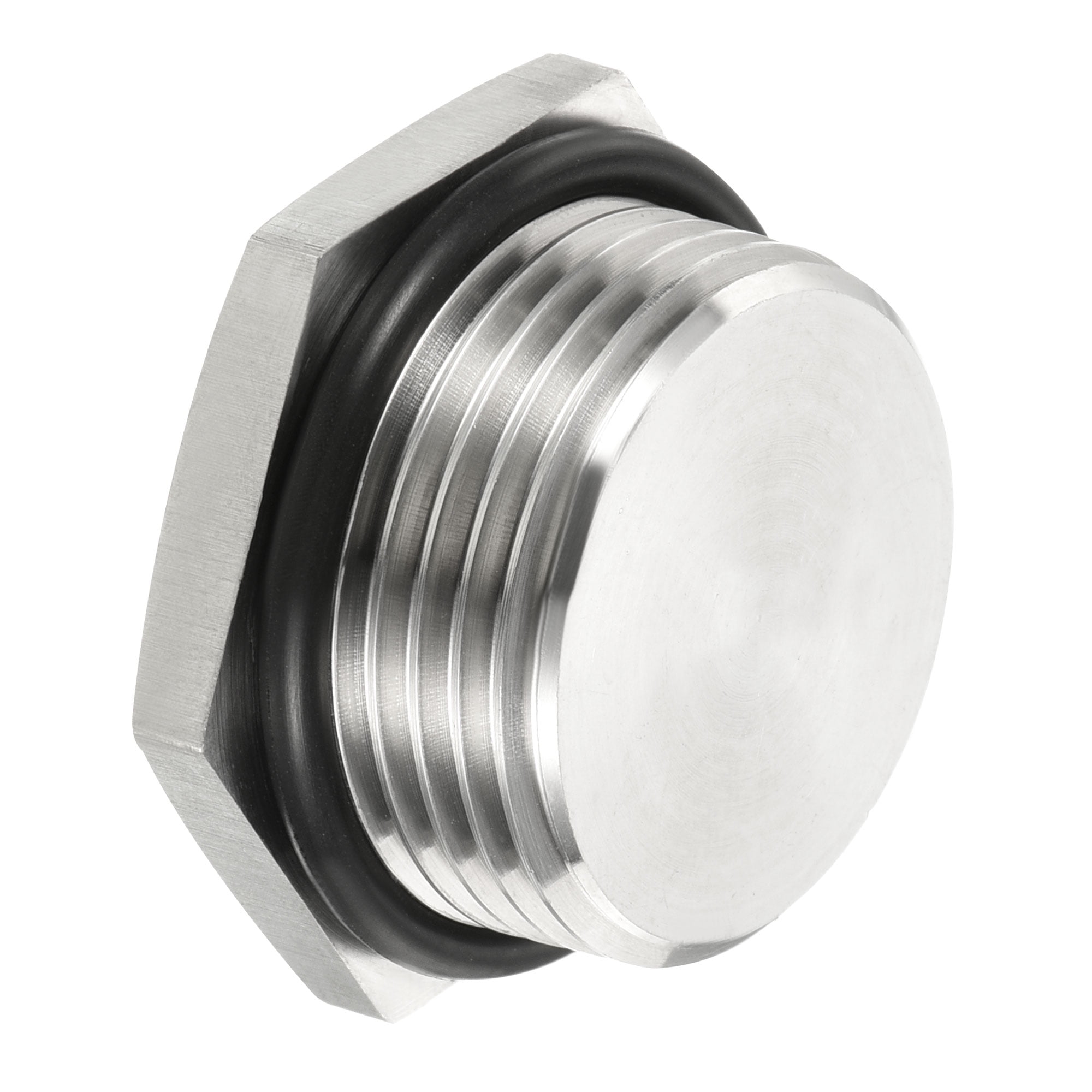 Uxcell 1 NPT Male Plug Stainless Steel Thread Hex Head Socket Pipe ...