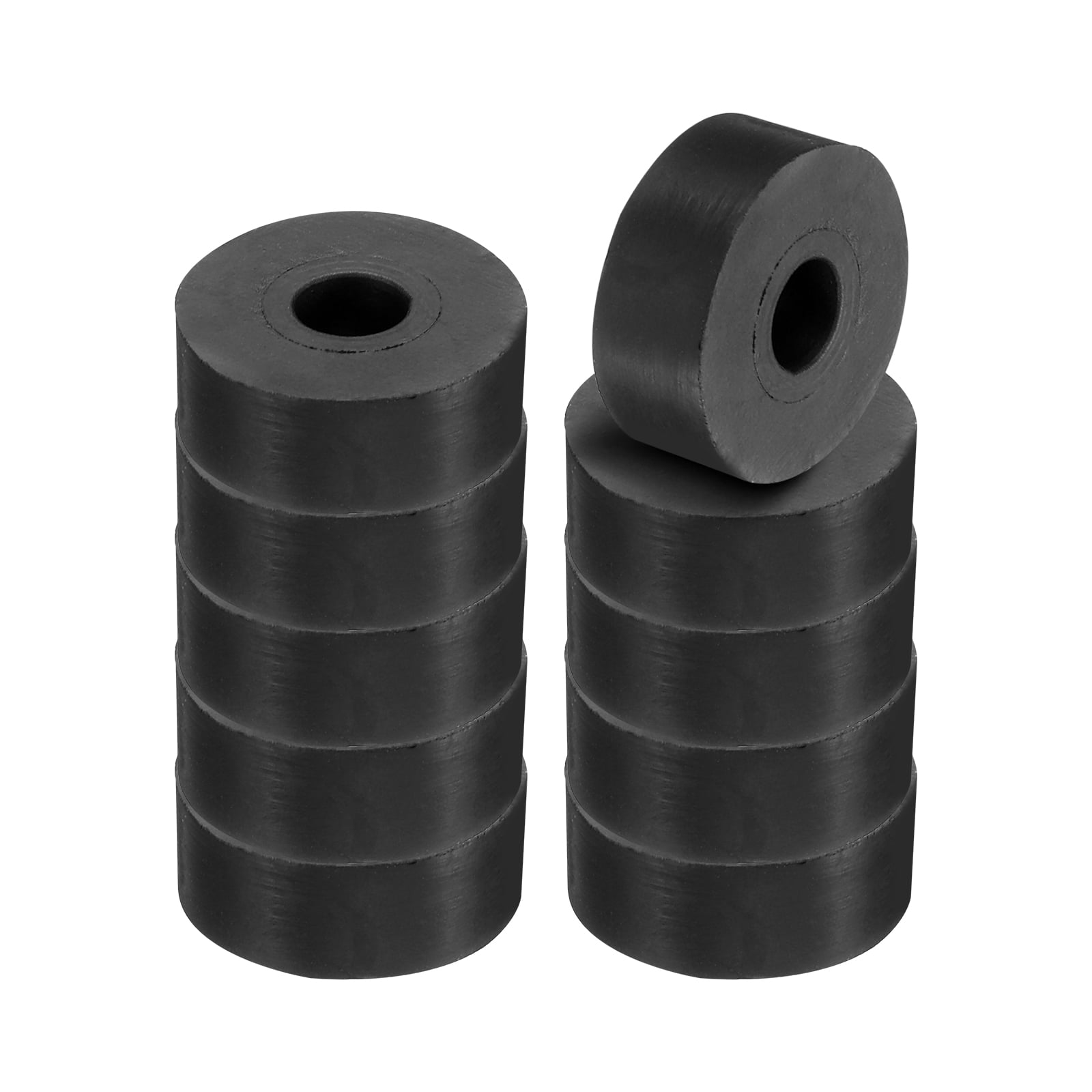 Uxcell 1"OD 0.31"ID 0.4"Thickness Neoprene Round Anti-vibration ...