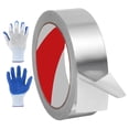 Uxcell 1 Pack 0.08mm PET Aluminum Foil Tape, 66 ft x 1.2 Inch Heavy ...