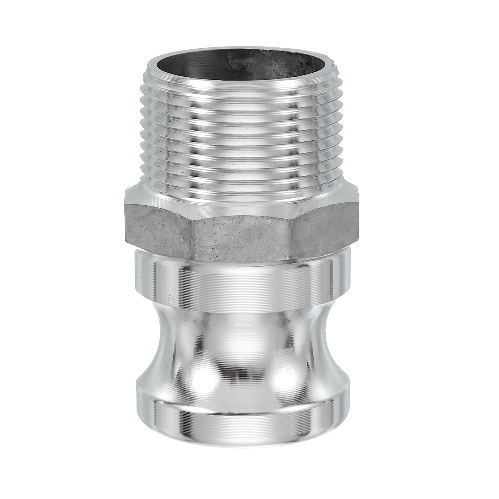 Uxcell 1 Pcs 1.2" Part F Female Adapter x Female Thread Cam Groove Hose ...