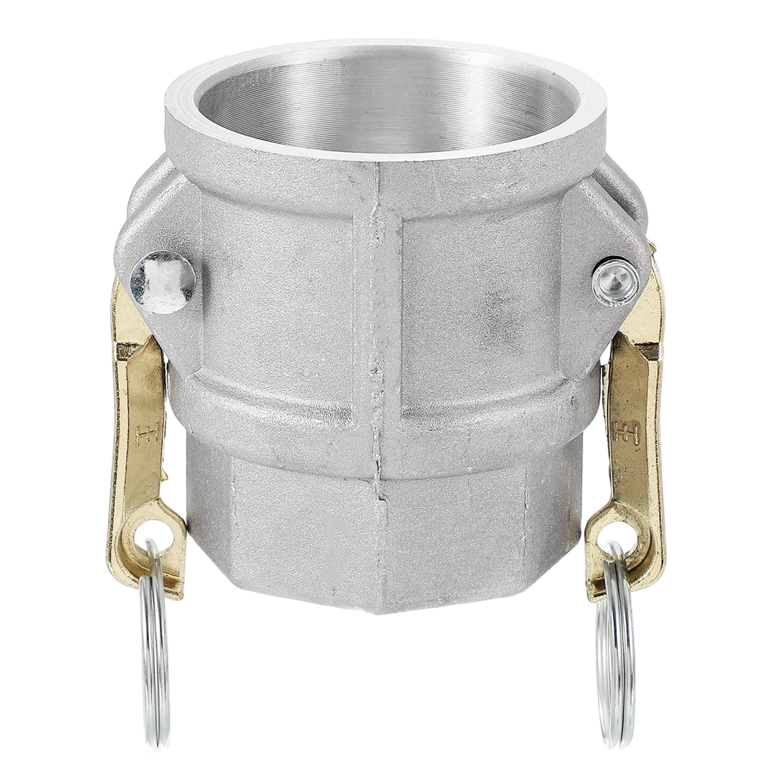 Uxcell 1 Pack 1.5" Aluminum Cam Lock Fittings - Male Adapter x Female ...