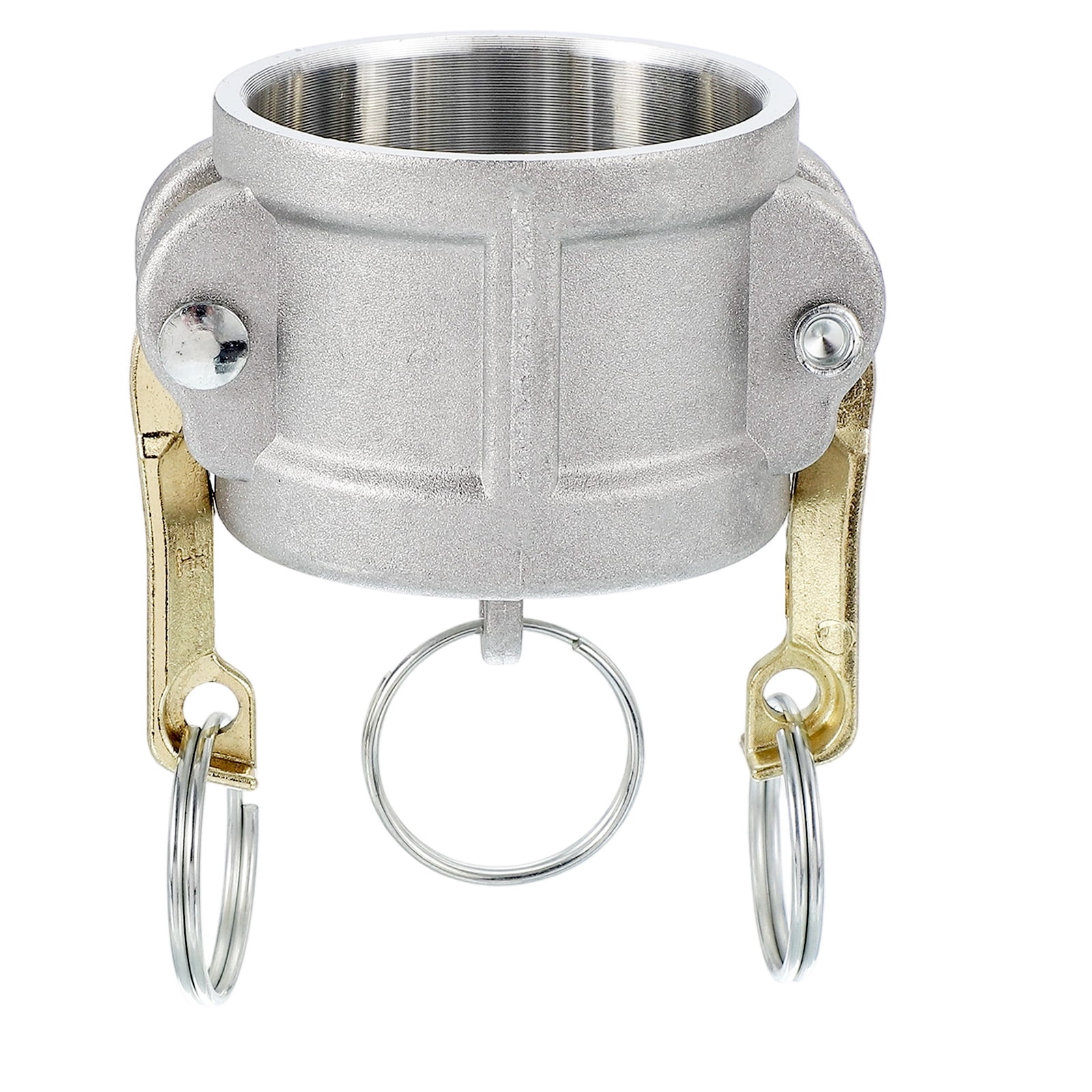 Uxcell 1 Pack 1.5" Aluminum Cam Lock Fittings - Male Adapter x Female ...