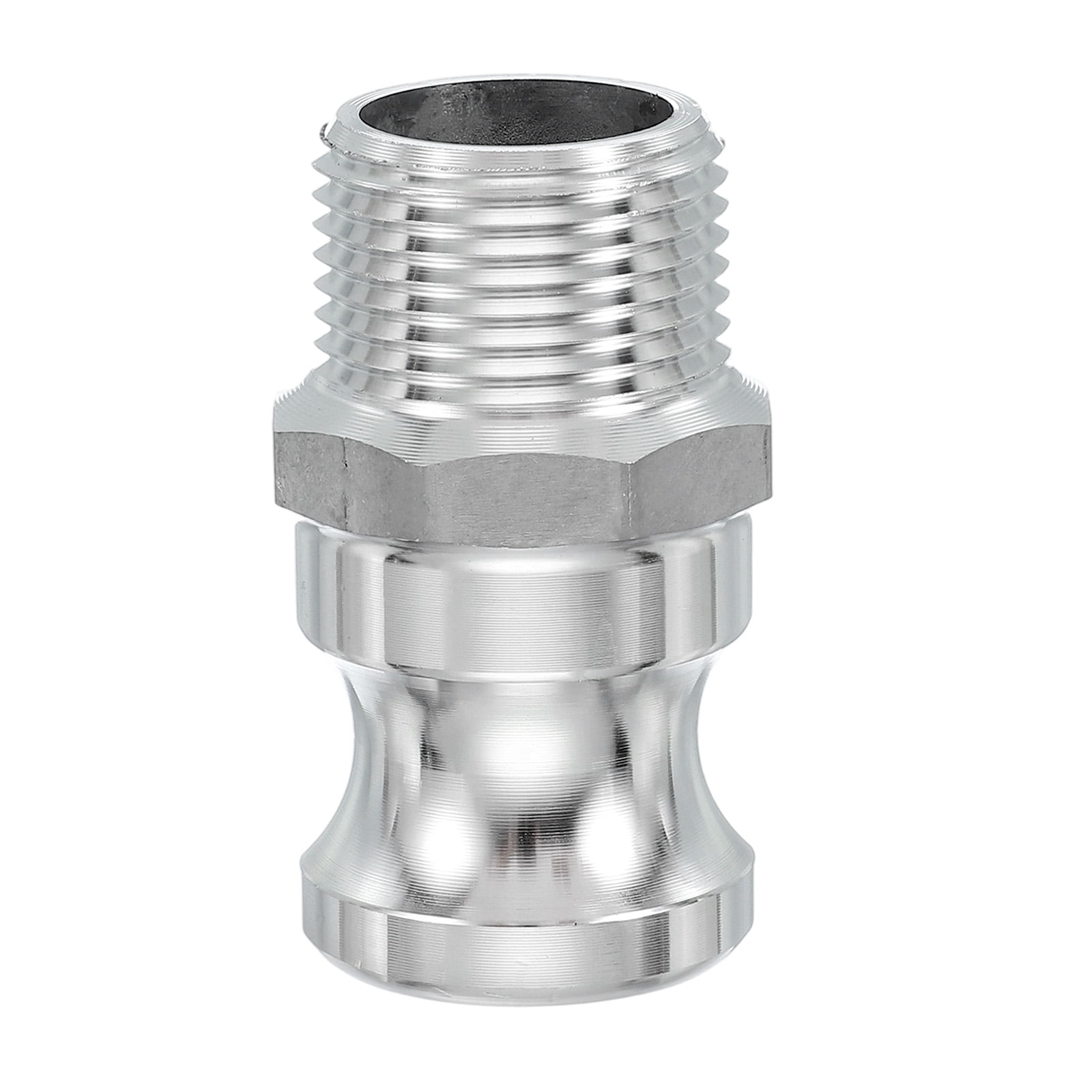 Uxcell 1 Pack 1" Aluminum Cam Lock Fittings - Male Adapter x Female NPT ...