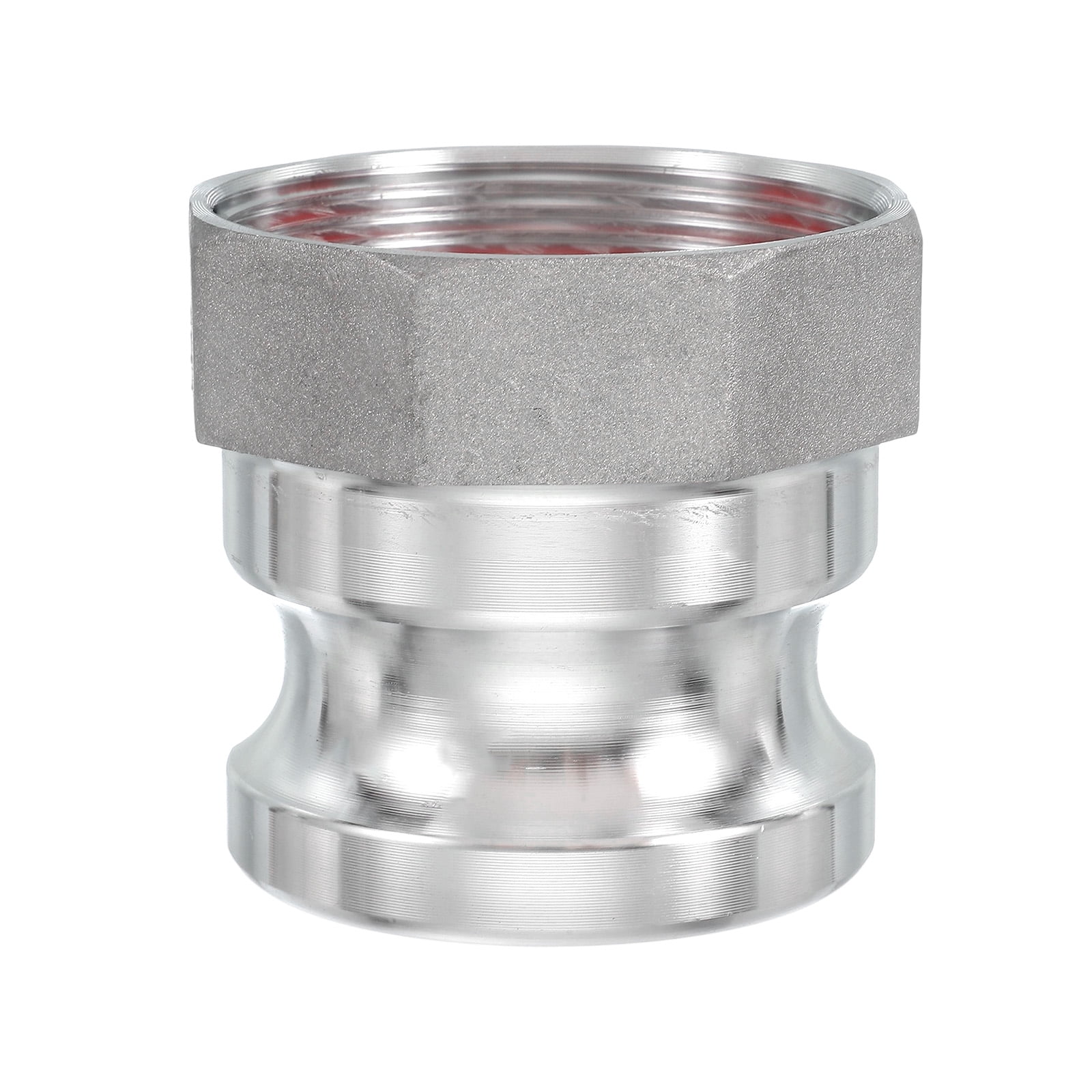 Uxcell 1 Pack 2.5" Aluminum Cam Lock Fittings - Male Adapter x Female ...