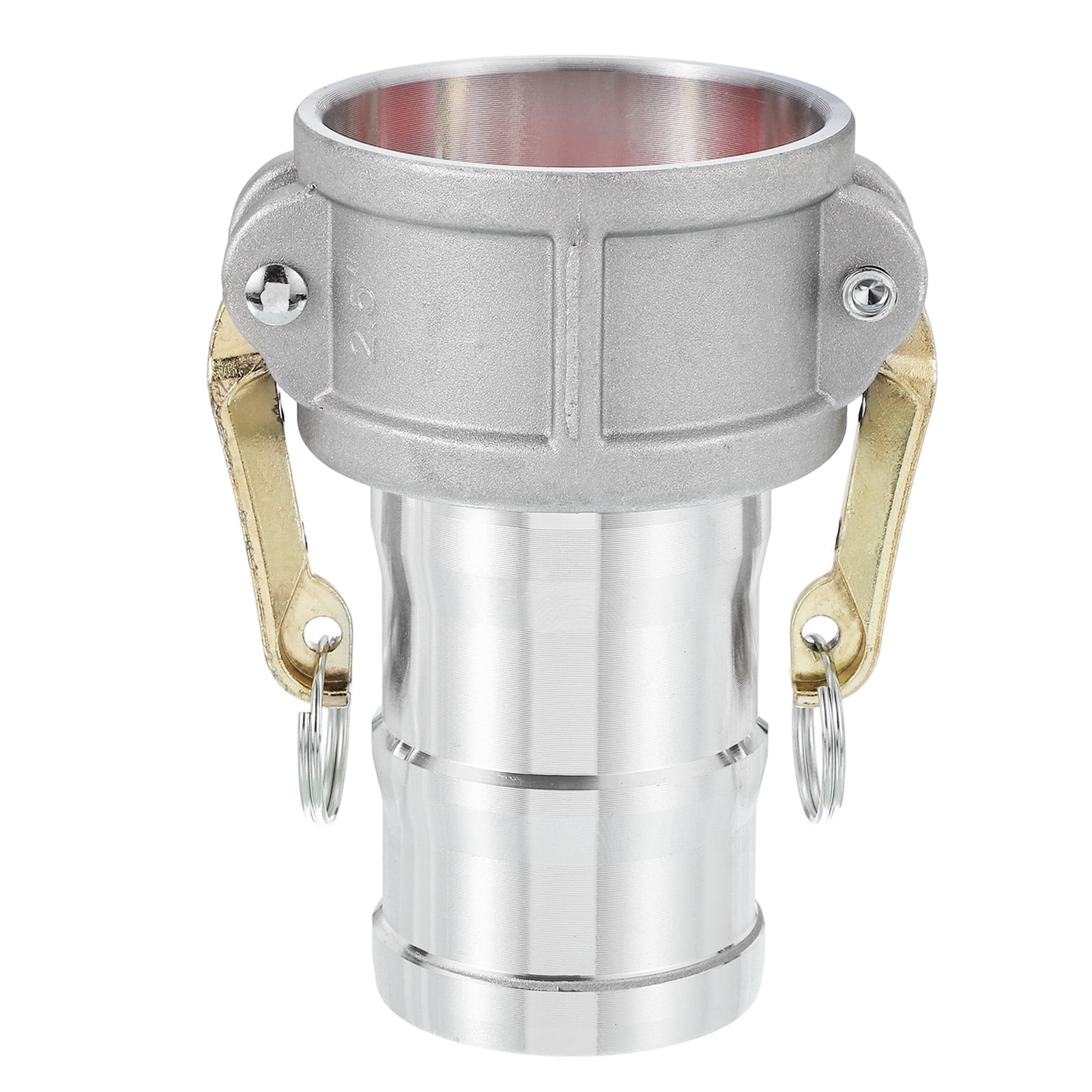 Uxcell 1 Pack 2.5" Aluminum Cam Lock Fittings - Male Adapter x Female ...