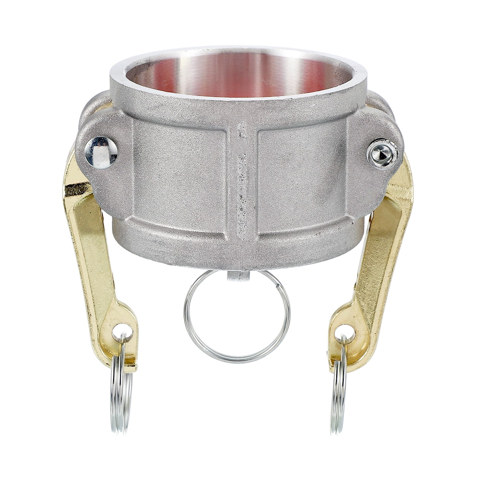 Uxcell 1 Pack 2" Aluminum Cam Lock Fittings - Male Adapter x Female NPT ...