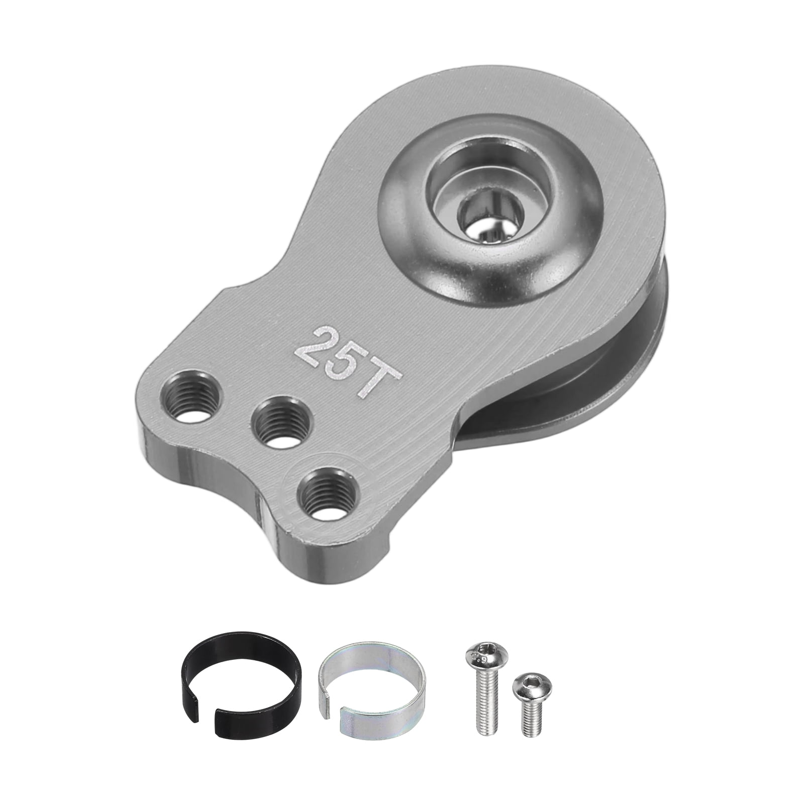 Uxcell 1 Pack 25T Servo Horn Arm Adjustable 3 Hole High-Torque Aluminum ...