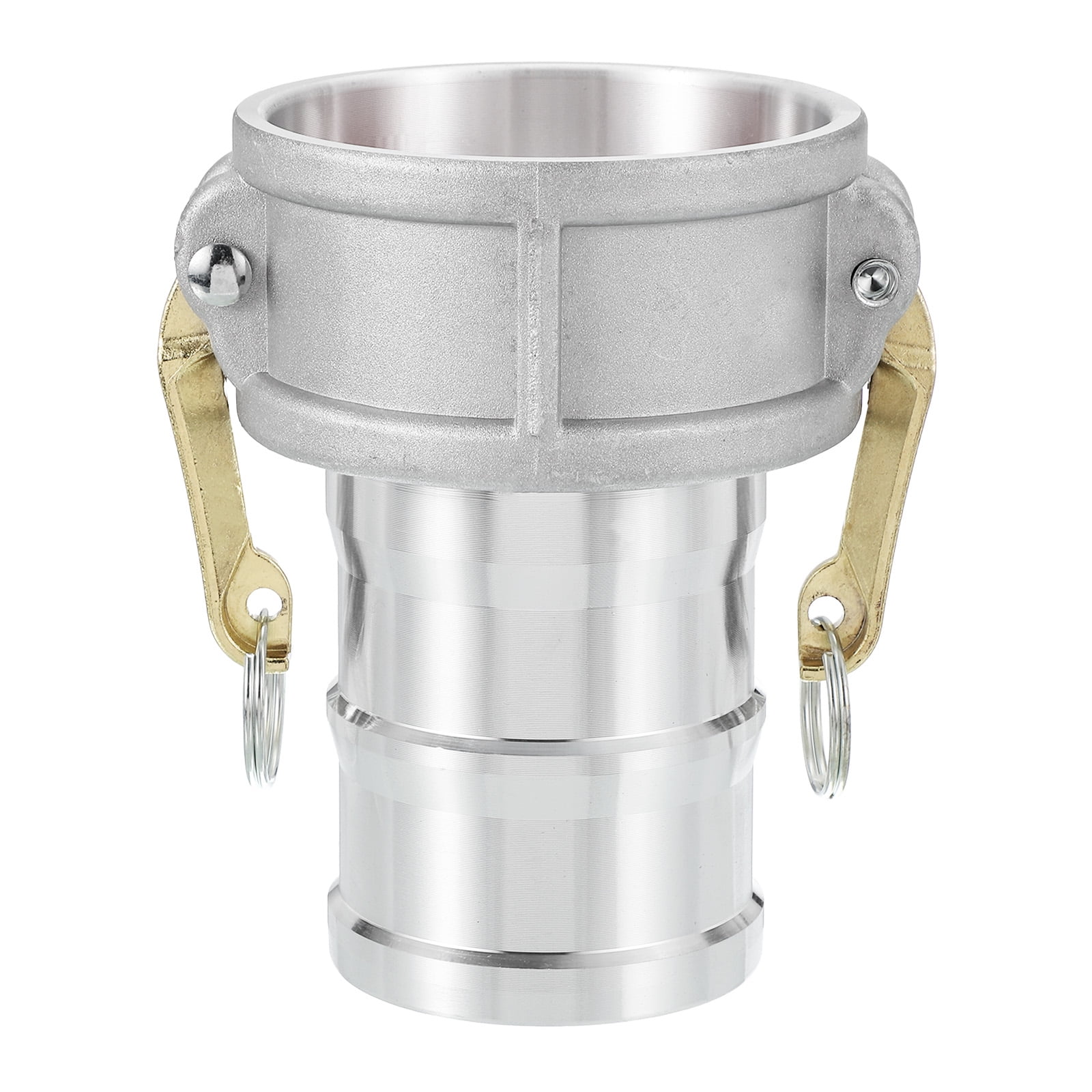 Uxcell 1 Pack 3" Aluminum Cam Lock Fittings - Male Adapter x Female NPT ...