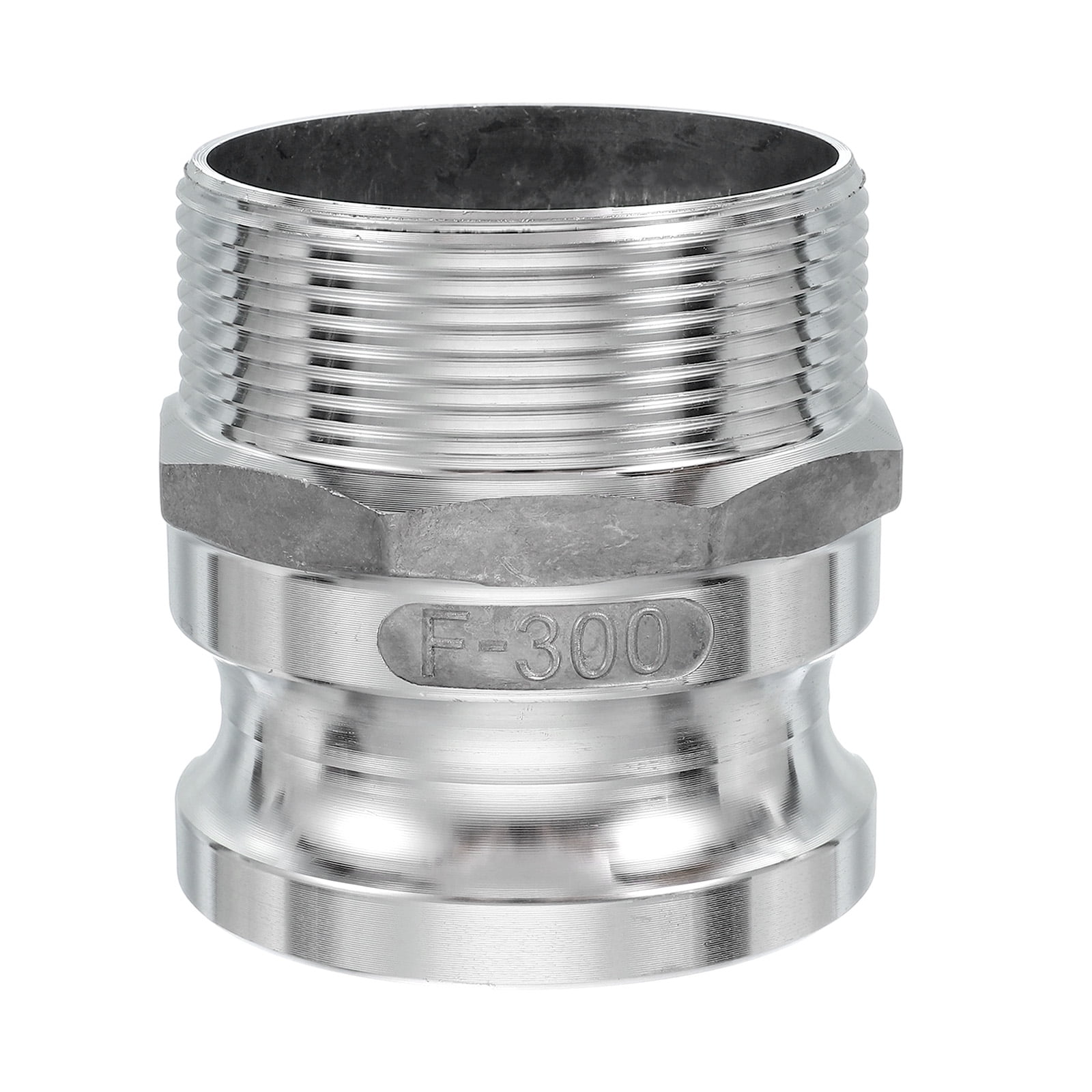 Uxcell 1 Pack 3" Aluminum Cam Lock Fittings - Male Adapter x Female NPT ...