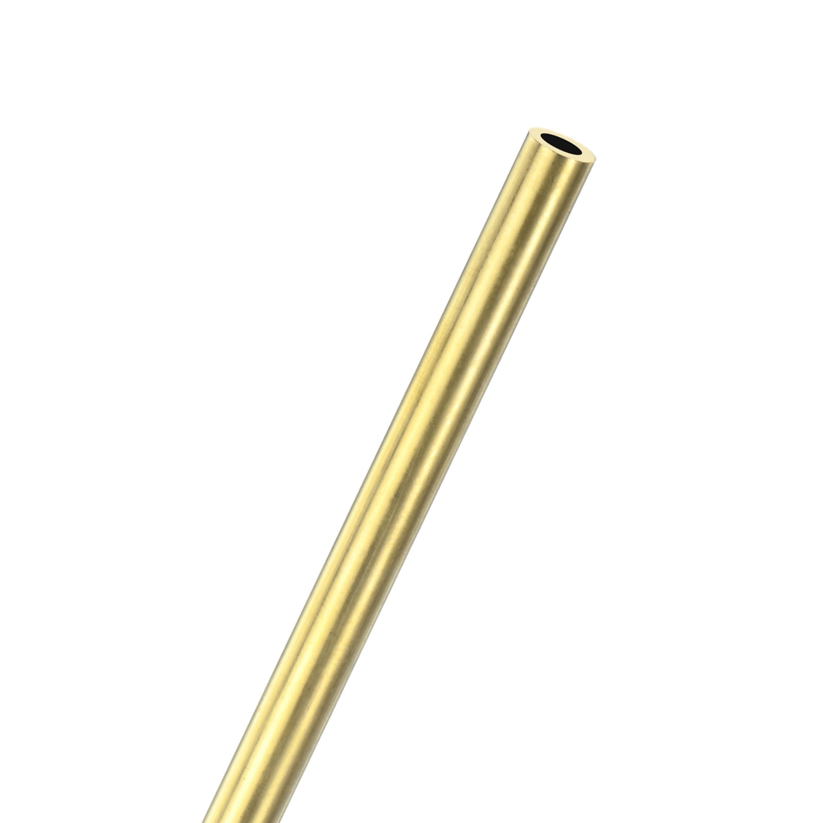 Uxcell 1-Pack 300mm Brass Round Tube, 6.5mm OD 1mm Wall Thickness H65 ...