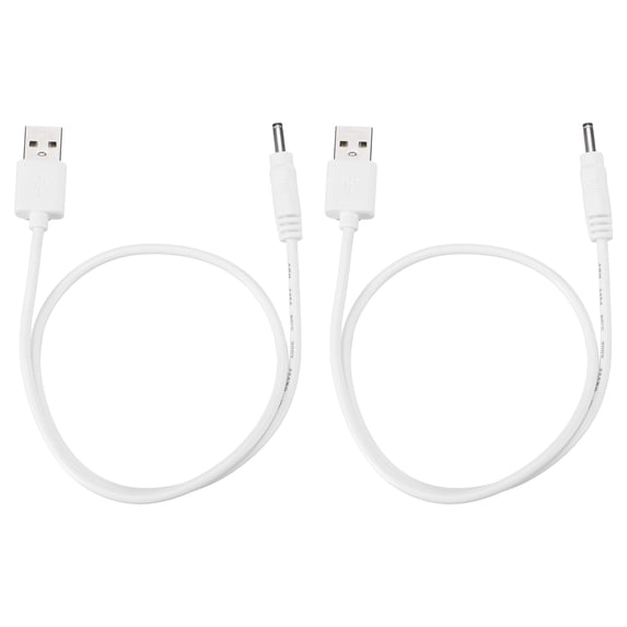 Uxcell 1 Pack 5.5mmx2.1mm 2M USB to DC Power Cable Universal DC Plug ...