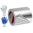 Uxcell 1 Pack Aluminum Foil Tape, 66 Ft x4.7inx3.5mil Heavy Duty HVAC ...