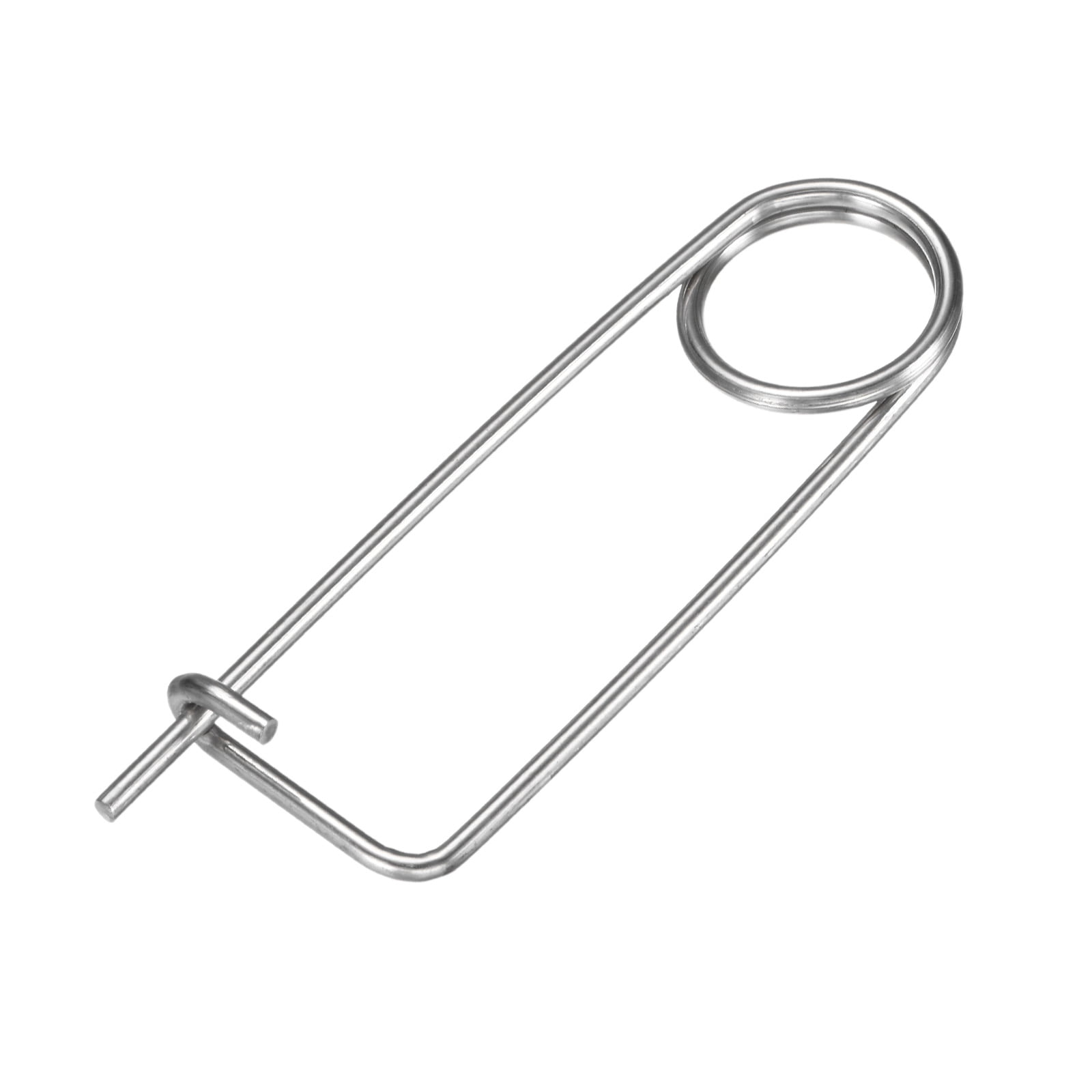 Uxcell 1-Pack Brooch Shape Cotter Safety Pin, M3x65 Stainless Steel ...