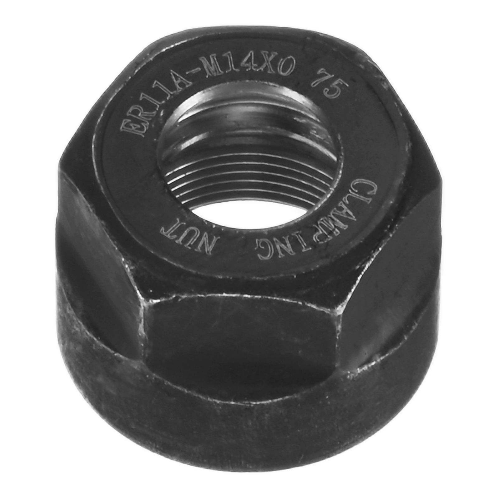 Uxcell 1-Pack ER11-A(M14) Collet Clamping Nut, 40Cr Steel 0.3 Inch/8mm ...